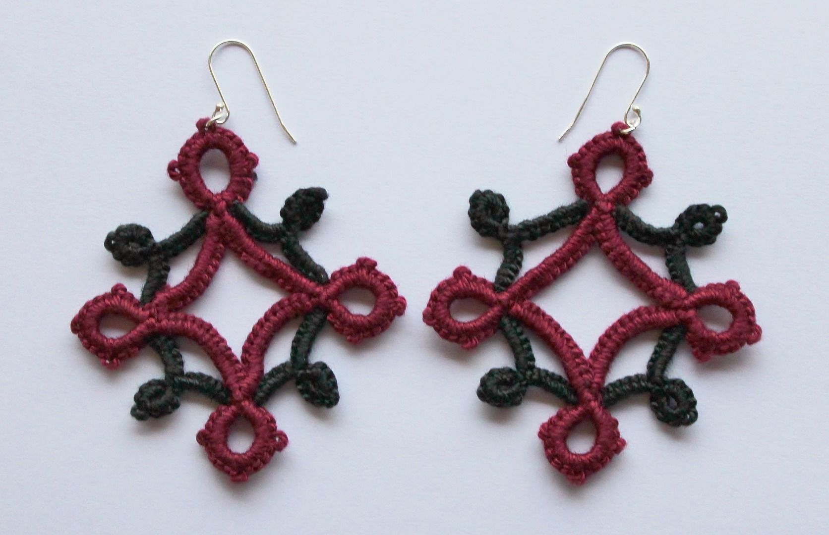 DIY Needle Tatted Earrings : 13 Steps (with Pictures) - Instructables