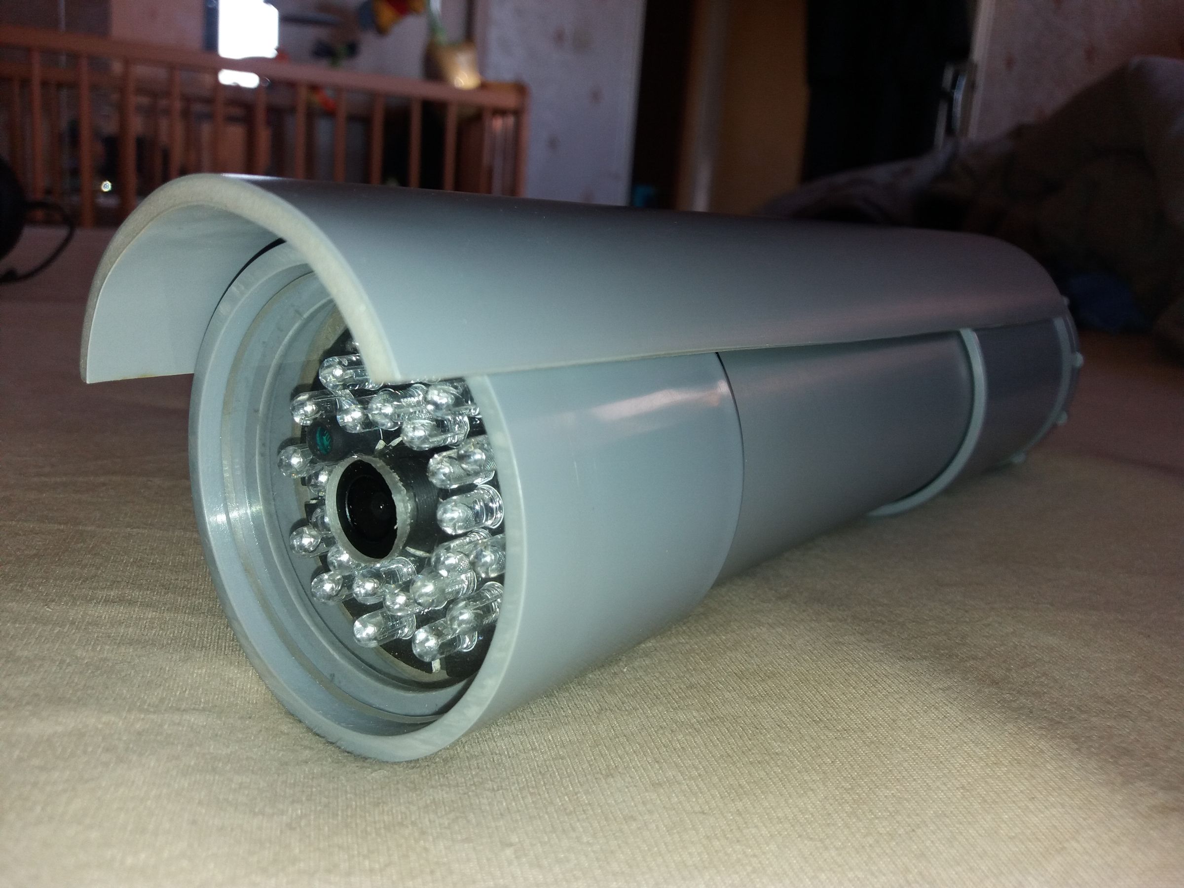 DIY Professional Open Source Night Vision Security Camera : 10 Steps ...