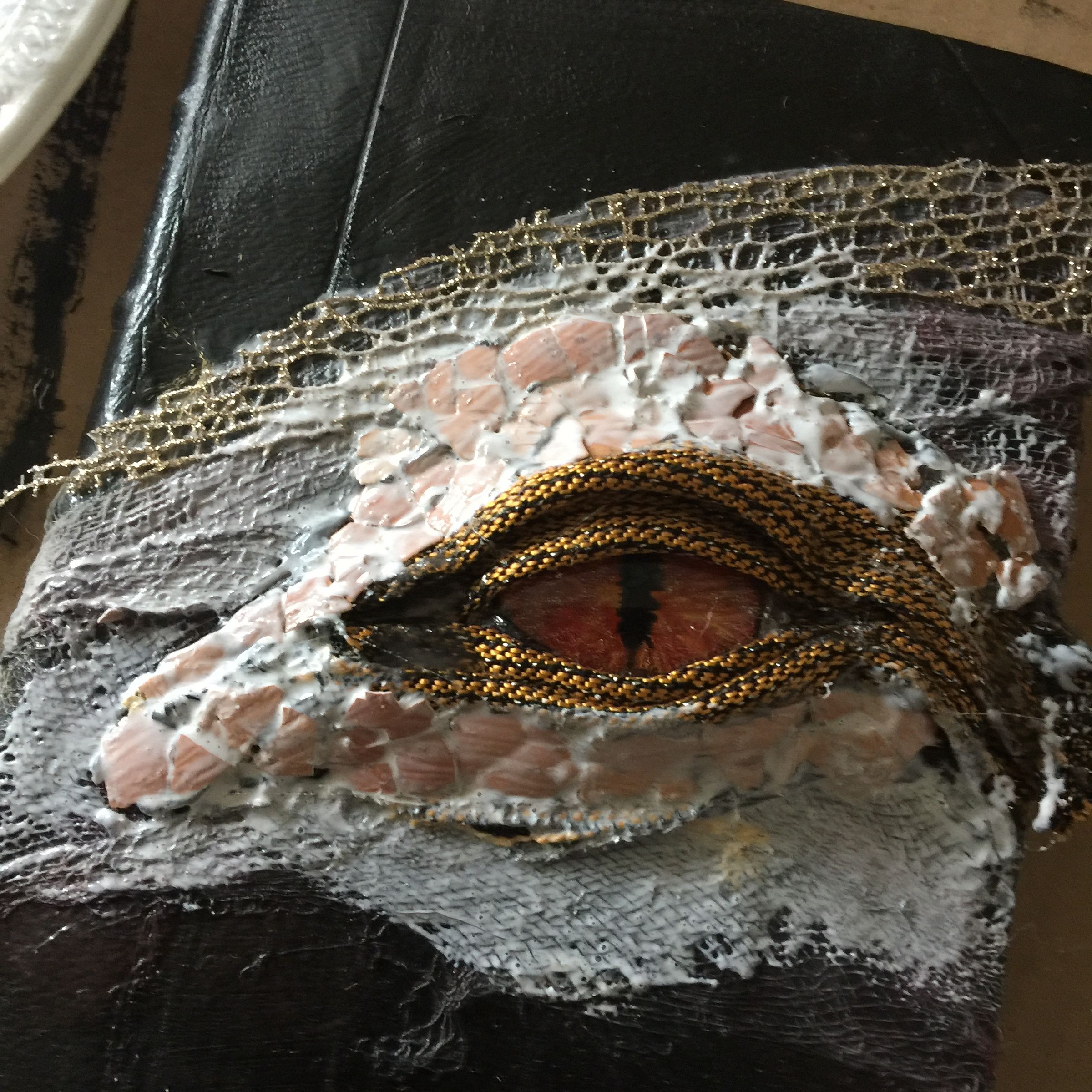 Make a Dragon Eye, Secret Compartment Book Introduction : 27 Steps ...