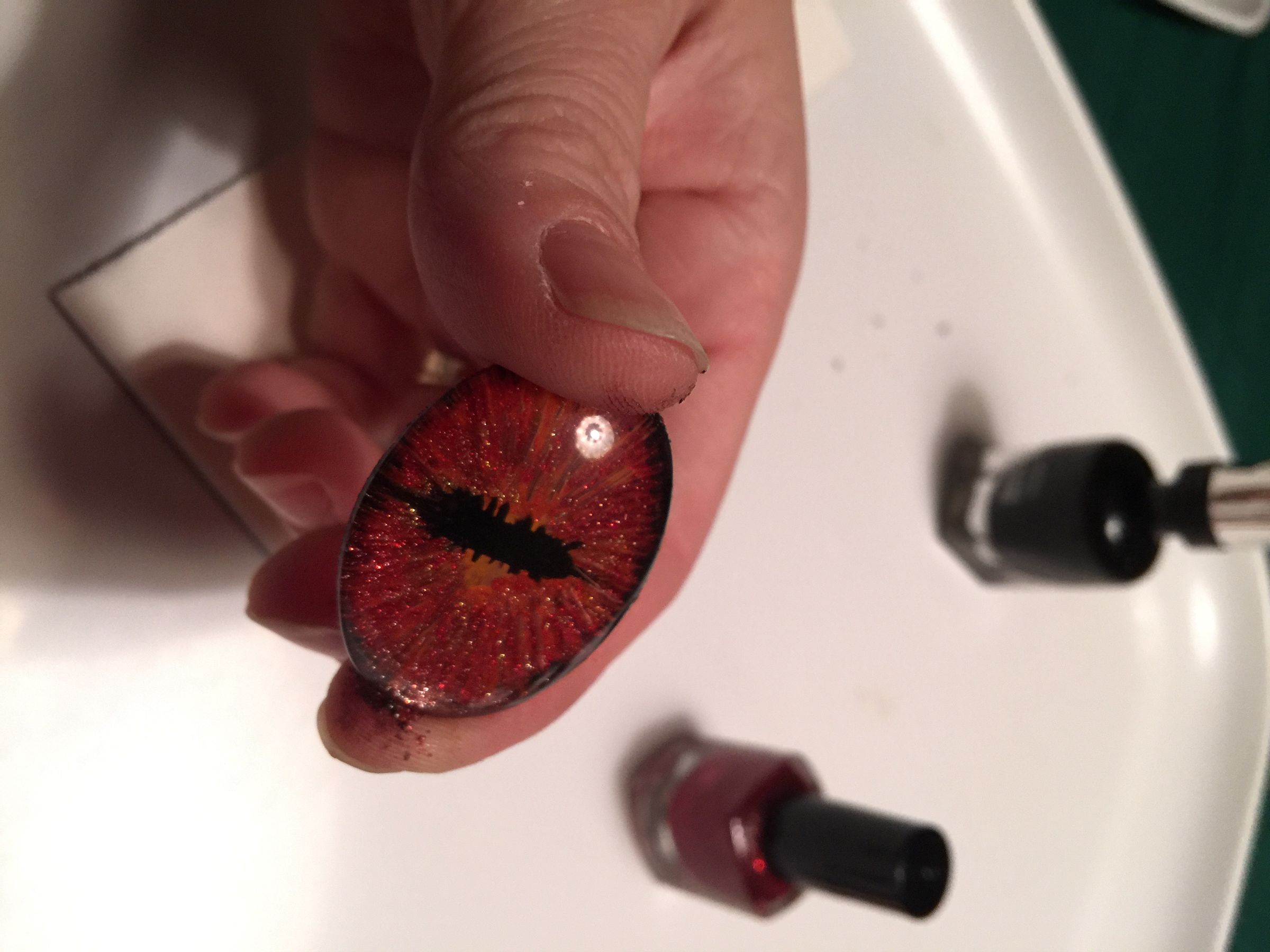 Make a Dragon Eye, Secret Compartment Book Introduction : 27 Steps ...