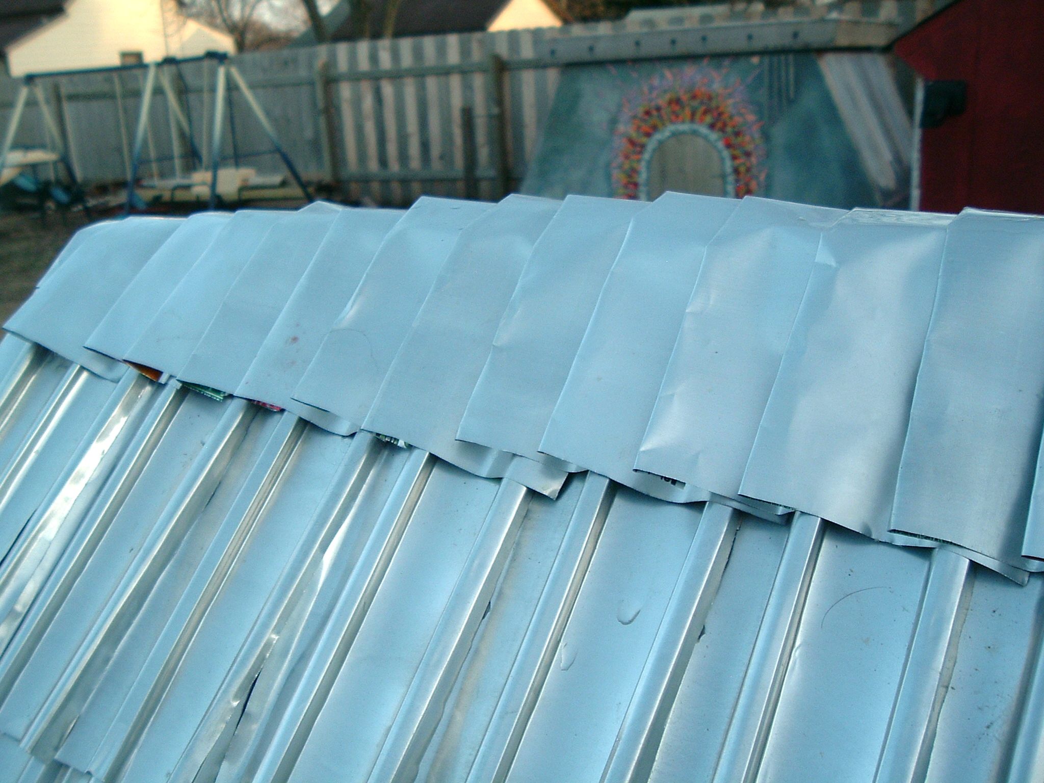 Make Shingles and Siding Out of Aluminum Cans (Beer Can Roof) : 8 Steps ...