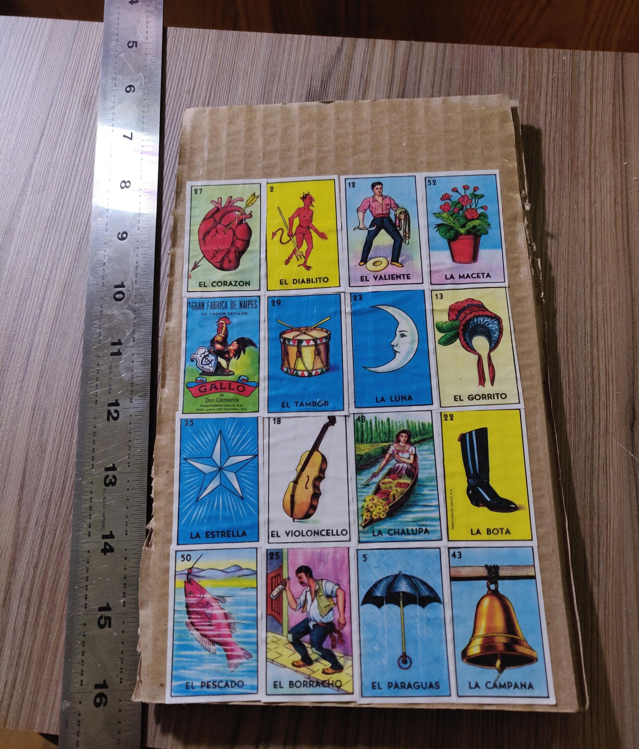 Lotería Card Making - Mexico Bingo Cards : 7 Steps (with Pictures ...