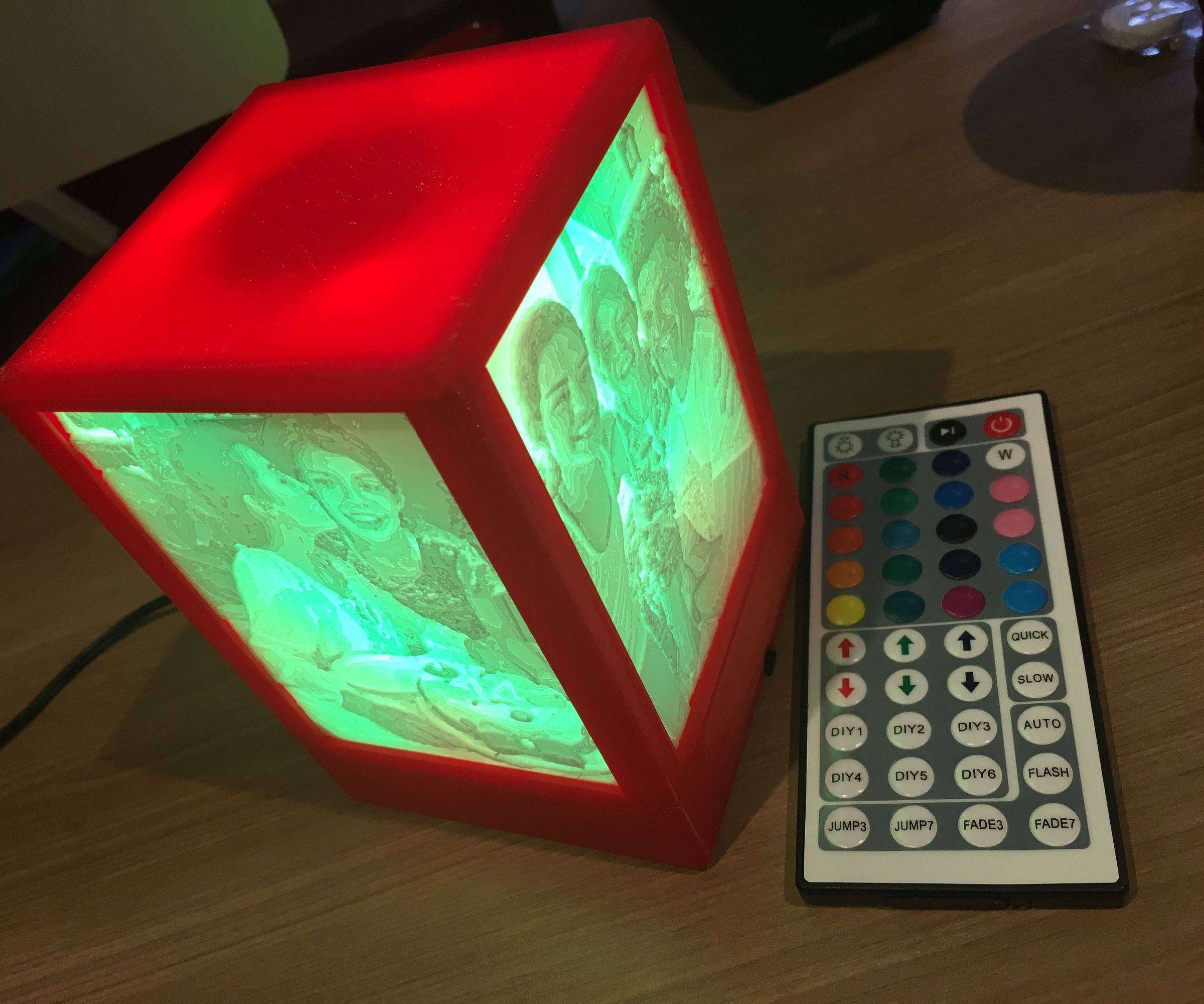 lithophane box with remote DIY Project to Discover - FindingDIY