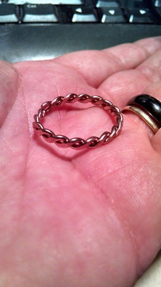 "Woven" Copper Ring - DIY Tutorial : 3 Steps (with Pictures ...