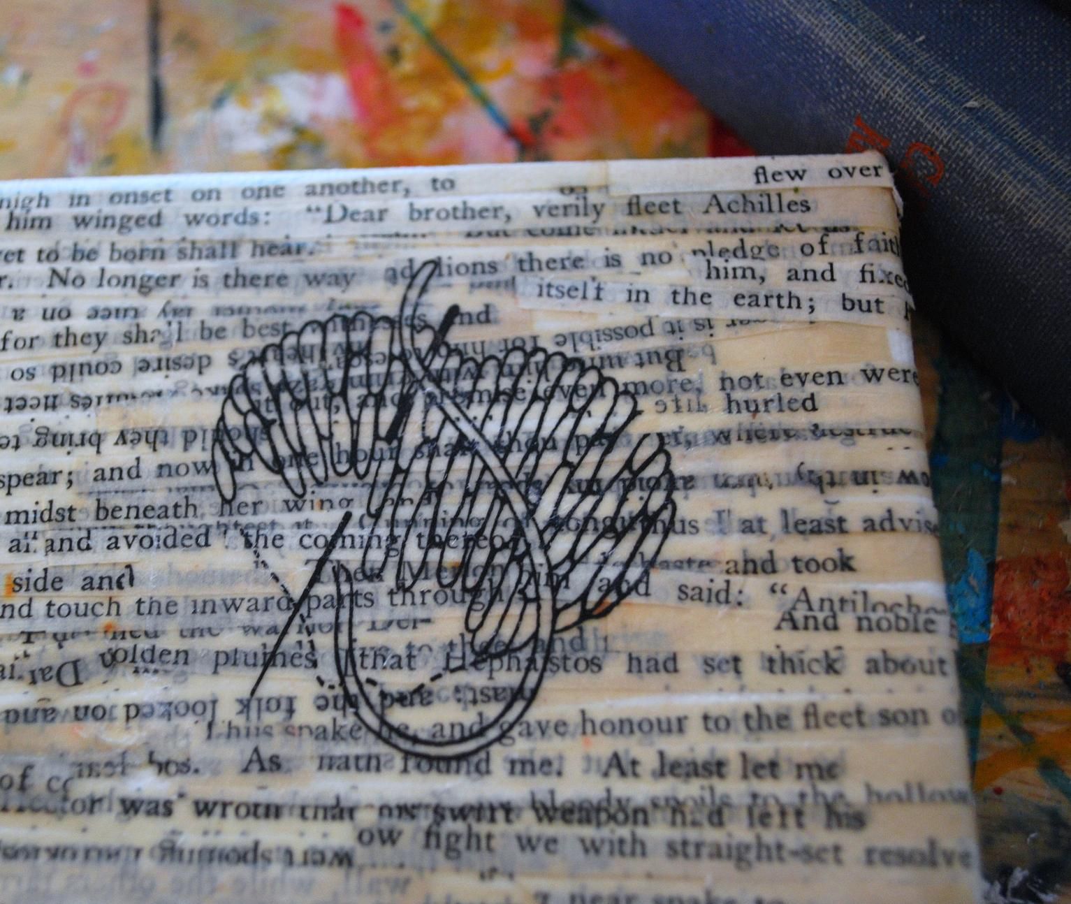 How to Make Upcycled Art With Old Books : 10 Steps (with Pictures ...