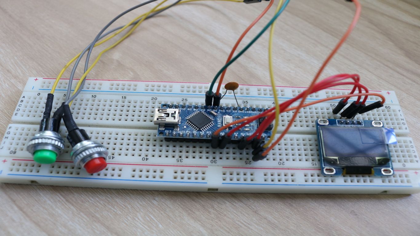 Reaction Time Meter (Visual, Audio and Touch) : 9 Steps (with Pictures ...