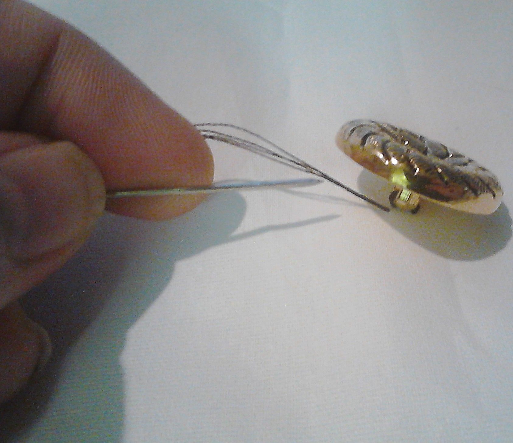 How to Professionally Sew on a Button by Hand : 14 Steps - Instructables