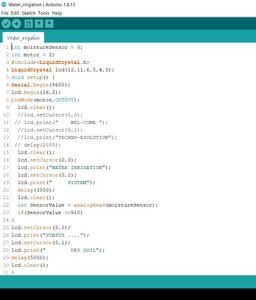 Water Irrigation System Using Arduino : 6 Steps (with Pictures ...