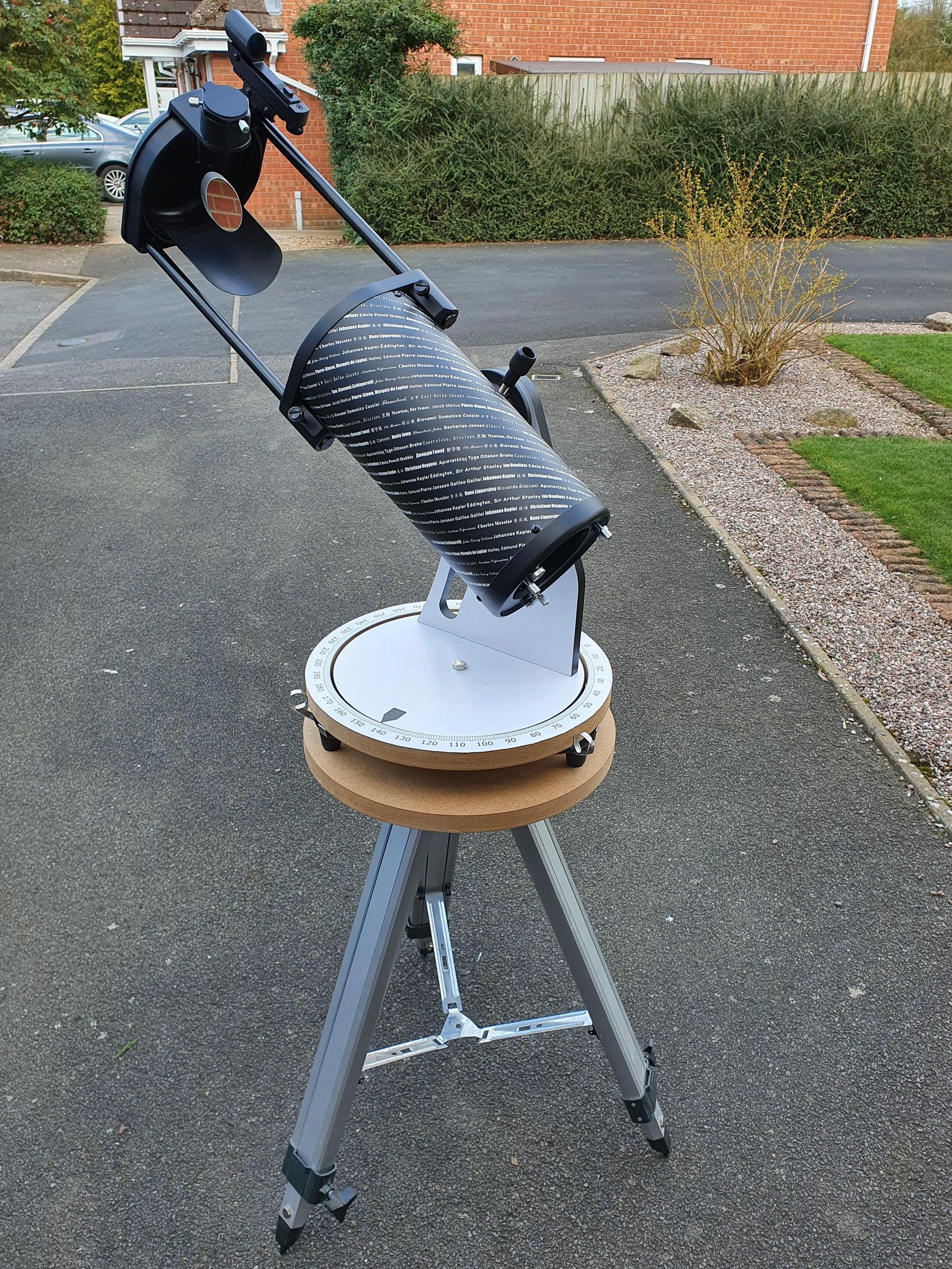 Telescope Setting Circles : 12 Steps (with Pictures) - Instructables