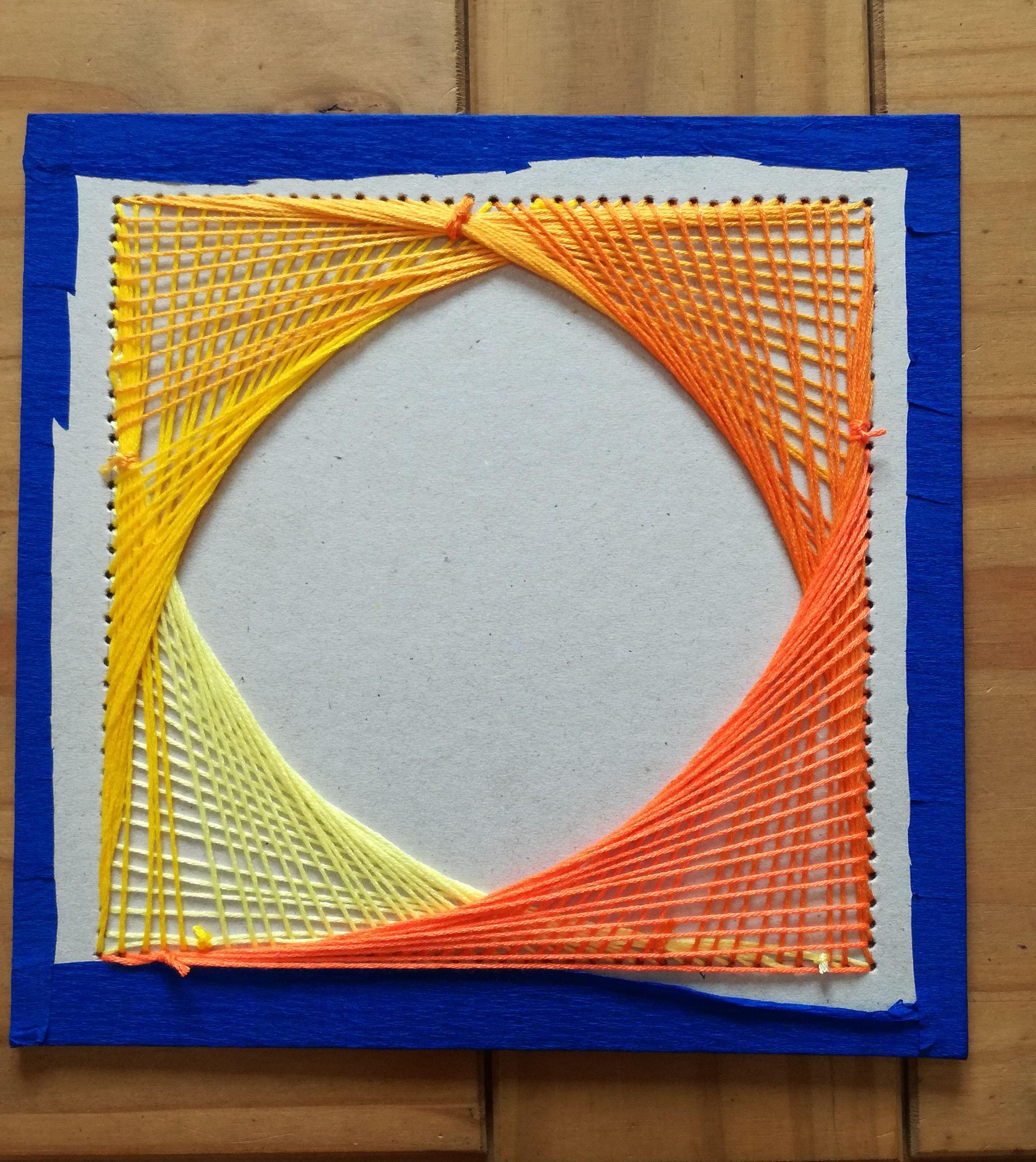 Geometric String Art : 7 Steps (with Pictures) - Instructables