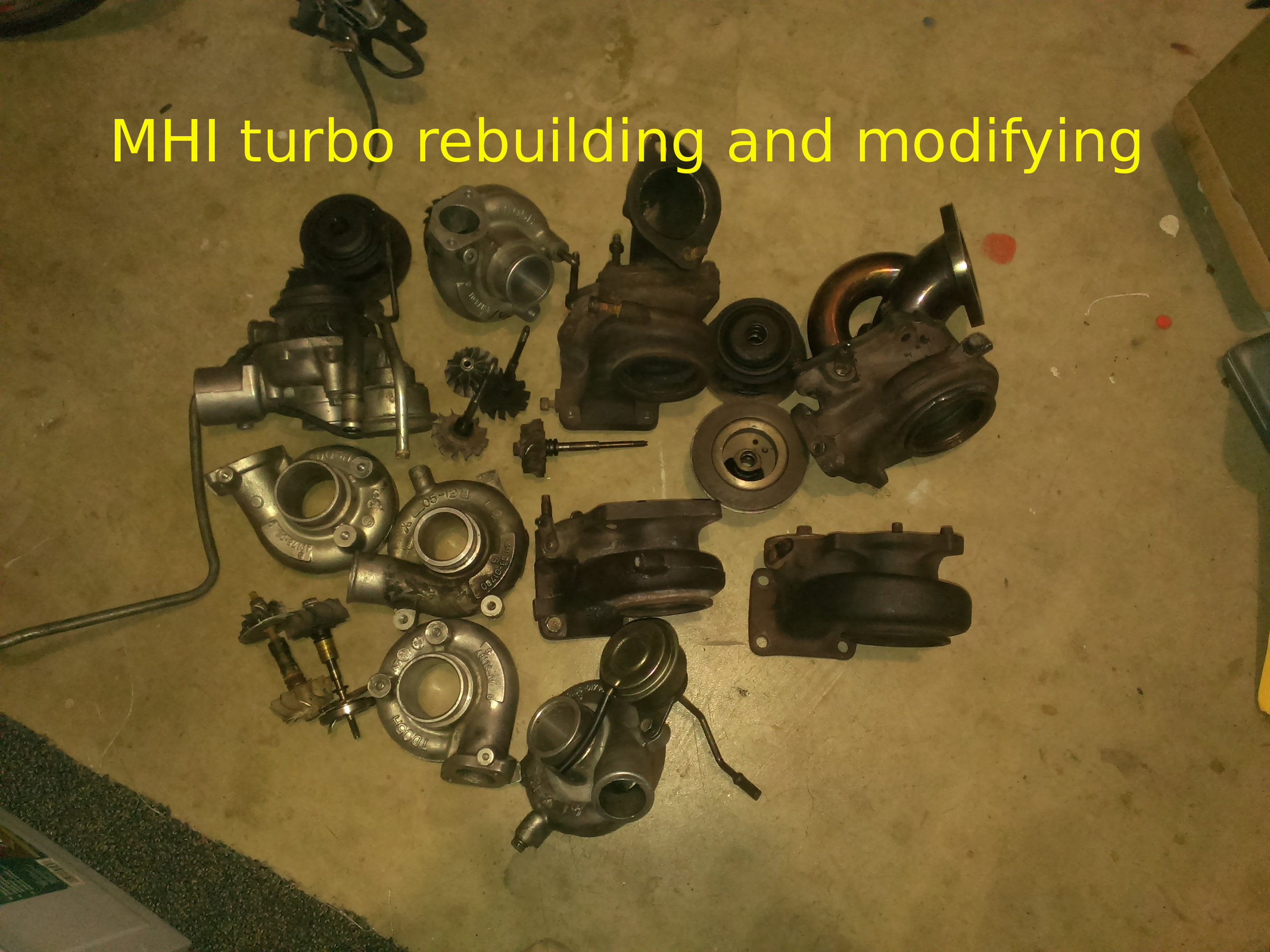 MHI Turbo Rebuilding and Modifications : 5 Steps (with Pictures ...