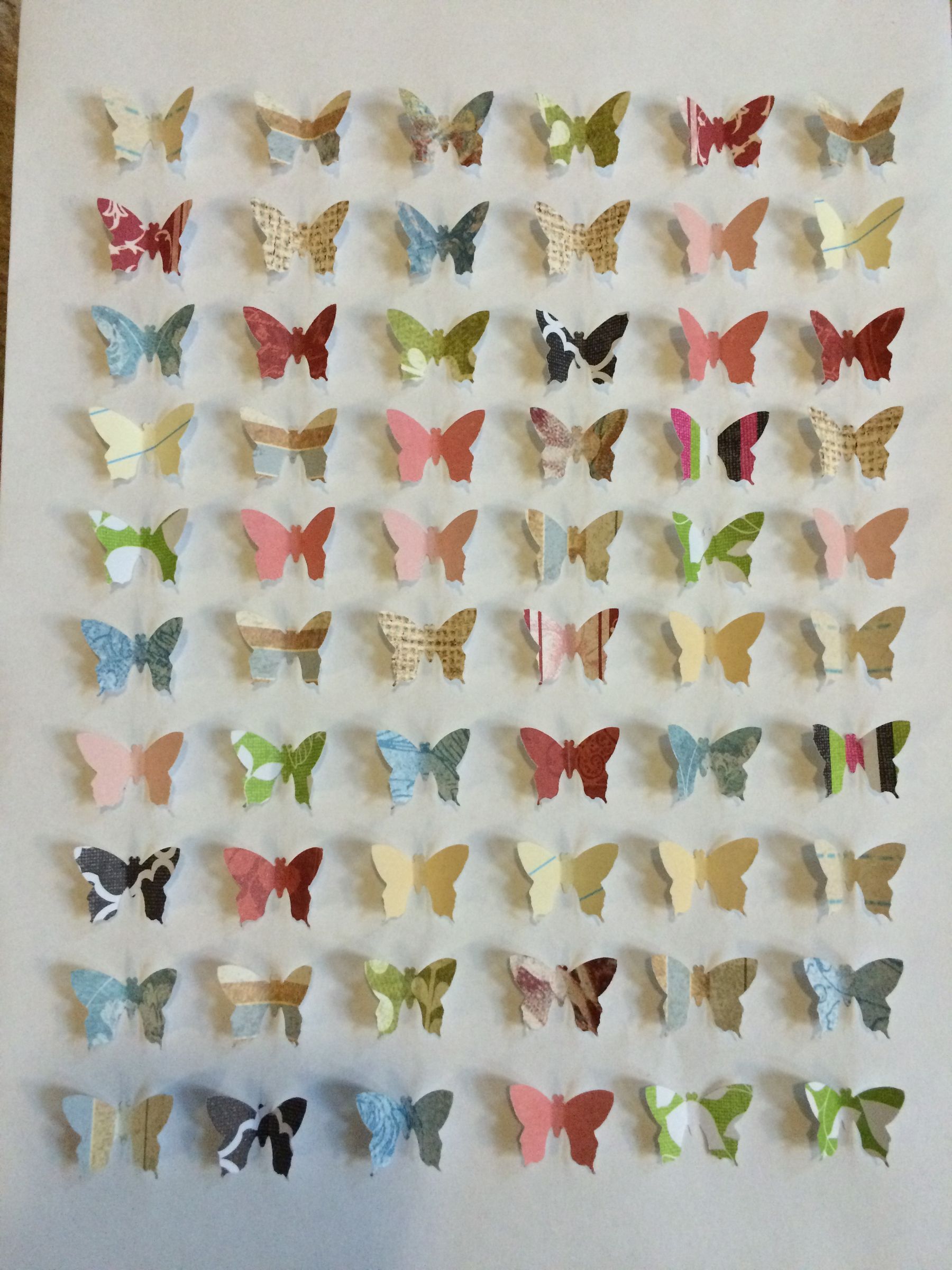 Paper Butterfly Wall Decor : 6 Steps (with Pictures) - Instructables