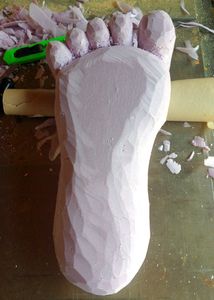 Bigfoot Footprint Cast : 7 Steps (with Pictures) - Instructables