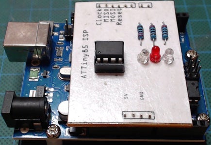 Arduino ISP to ATTiny85 : 7 Steps - Instructables