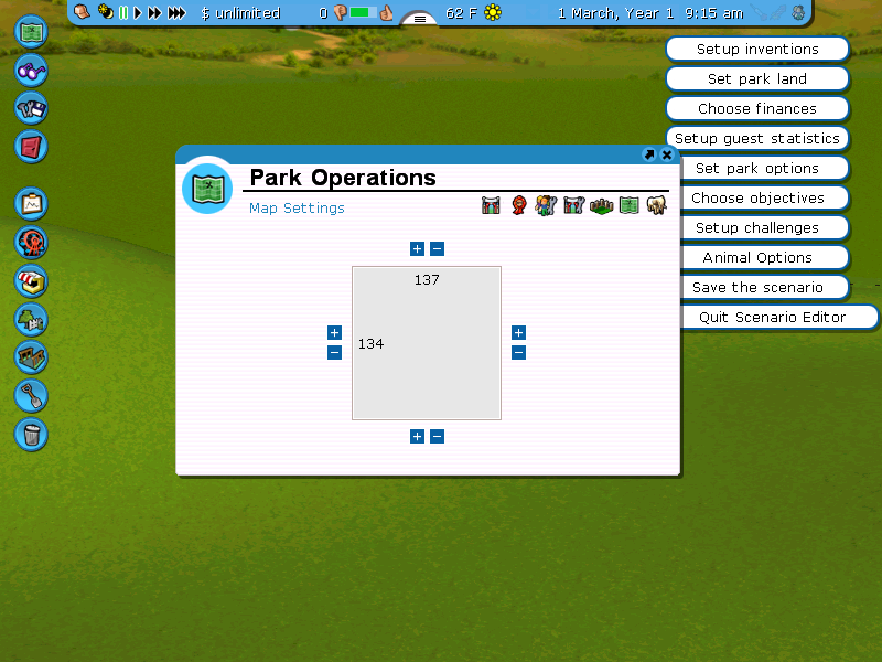 Basics to Making Good RCT3 Parks Part 1 : 5 Steps - Instructables