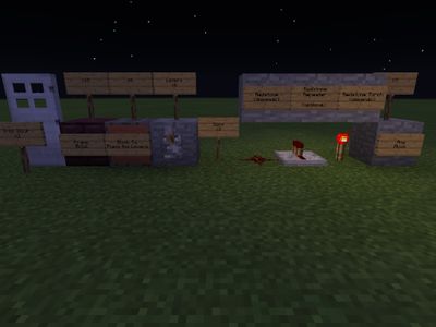 How to Make a Simple Passcode Door in Minecraft : 14 Steps - Instructables