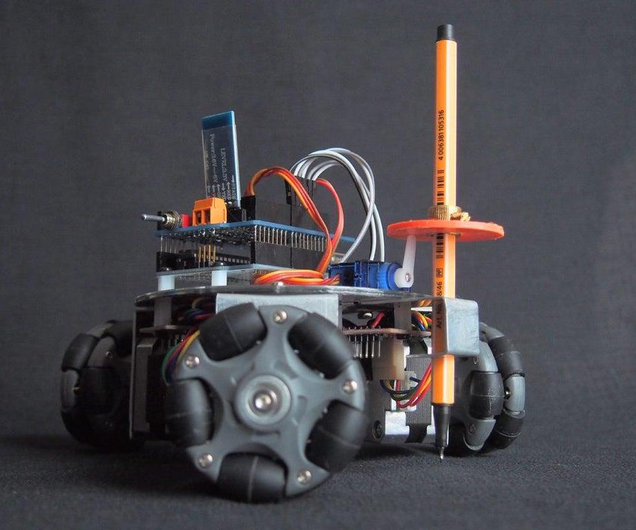 Omni Wheel CNC Plotter Upgrade : 4 Steps - Instructables