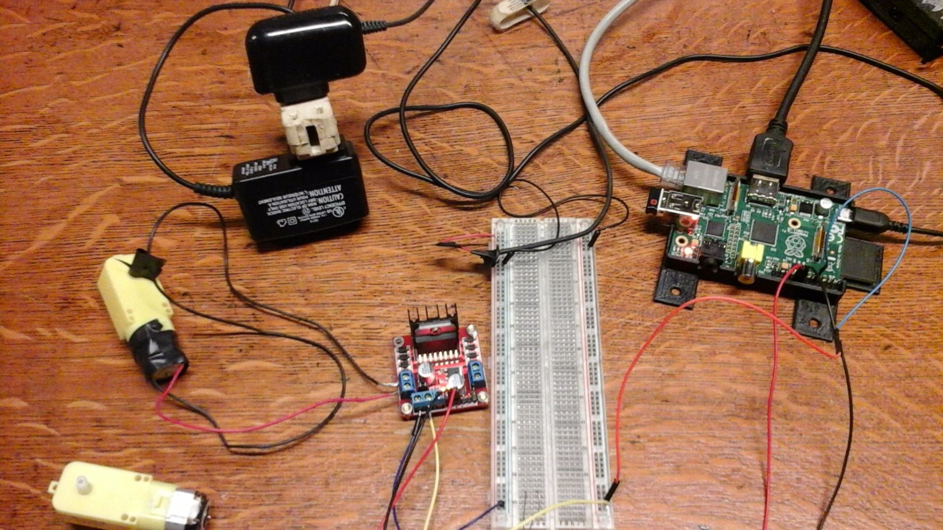 Raspberry PI L298N Dual H Bridge DC Motor : 5 Steps - Instructables
