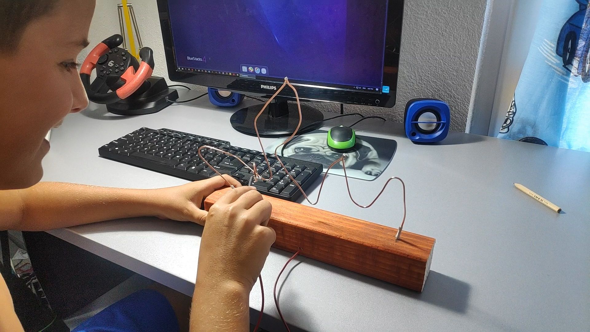 Wire Loop Buzzer Game : 5 Steps (with Pictures) - Instructables