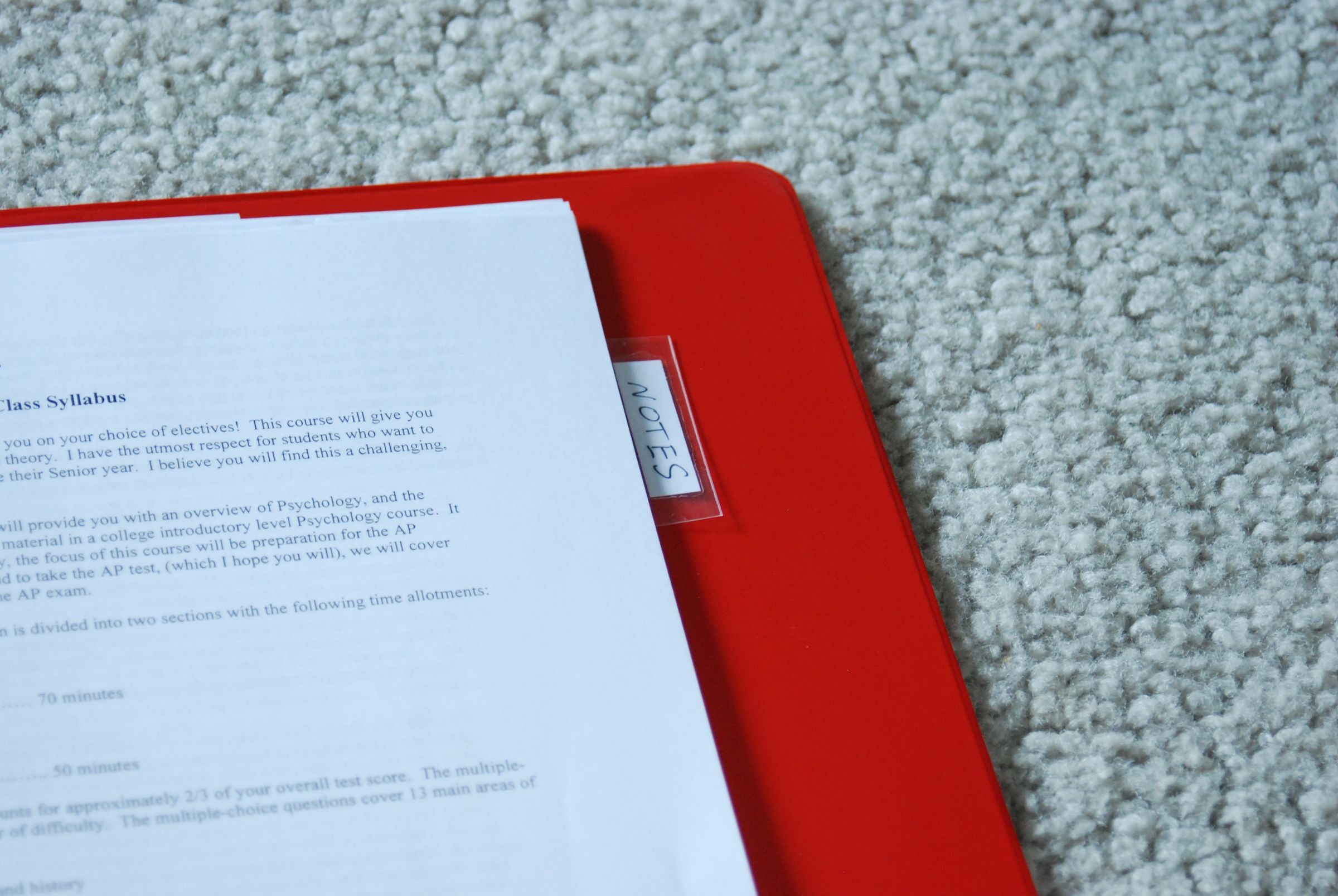 Homemade Notebook Dividers : 5 Steps - Instructables