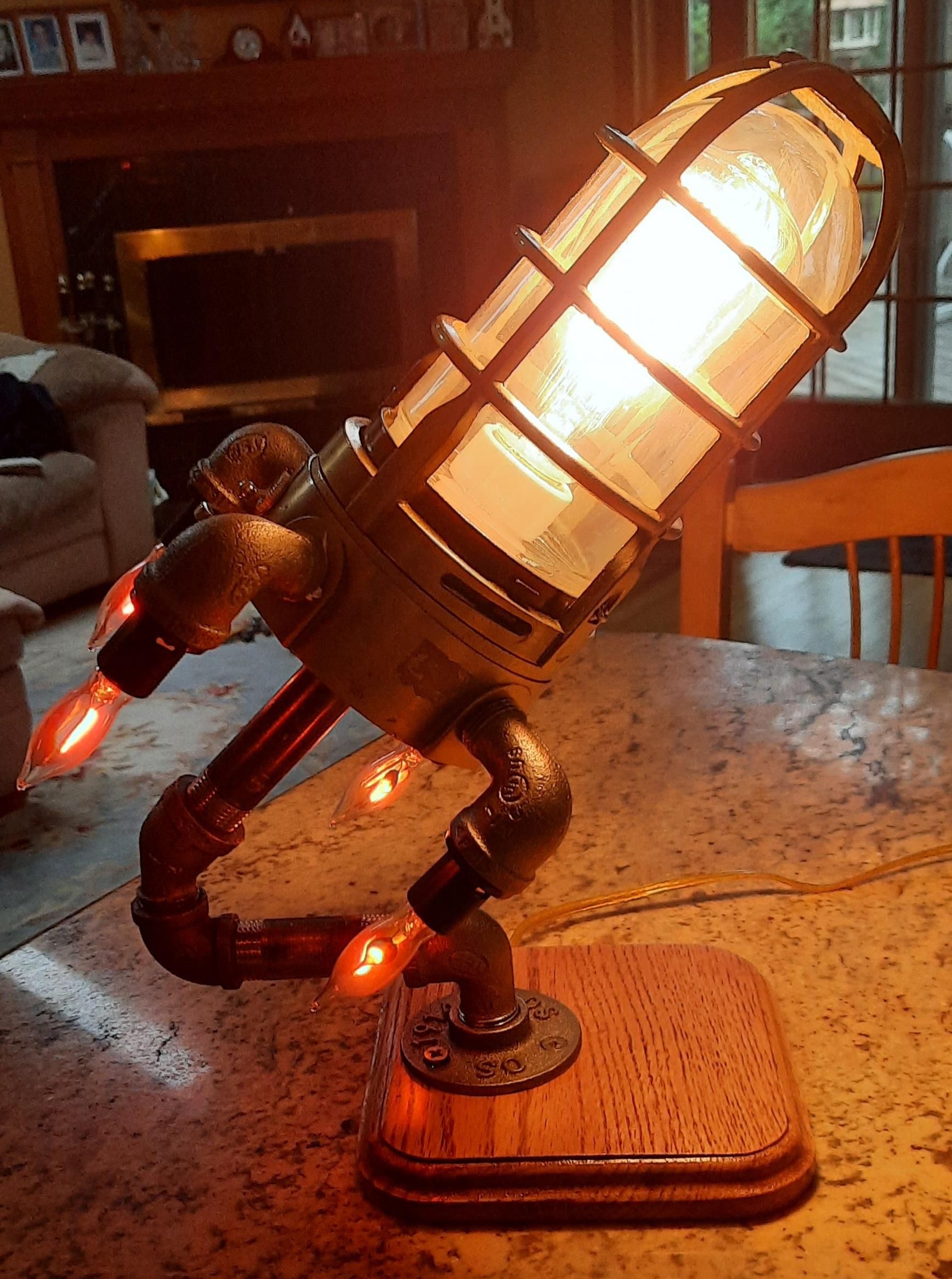 Rocket Ship Lamp : 4 Steps (with Pictures) - Instructables