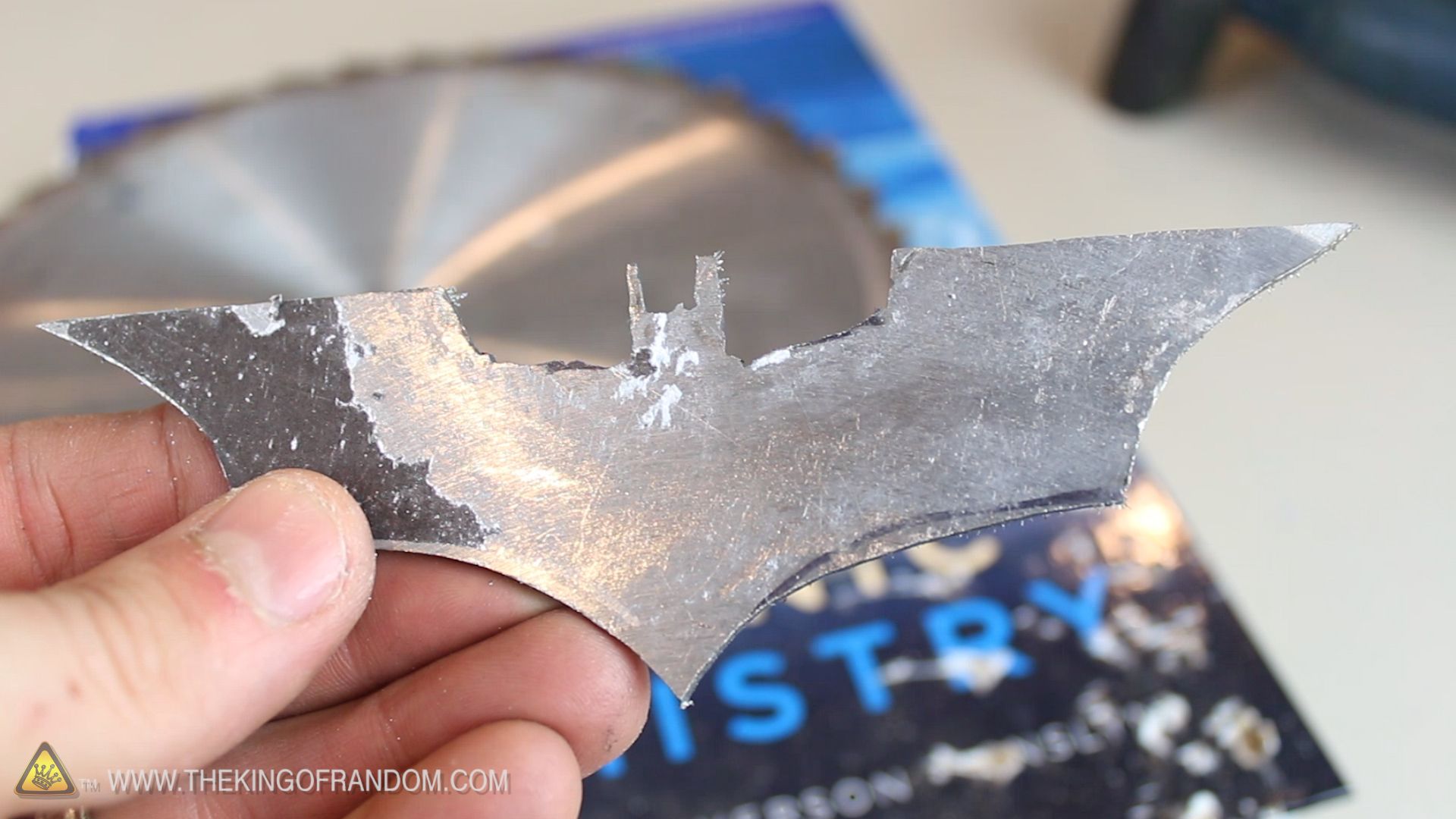 How to Make a Batarang Like "The Dark Knight" : 8 Steps (with Pictures ...