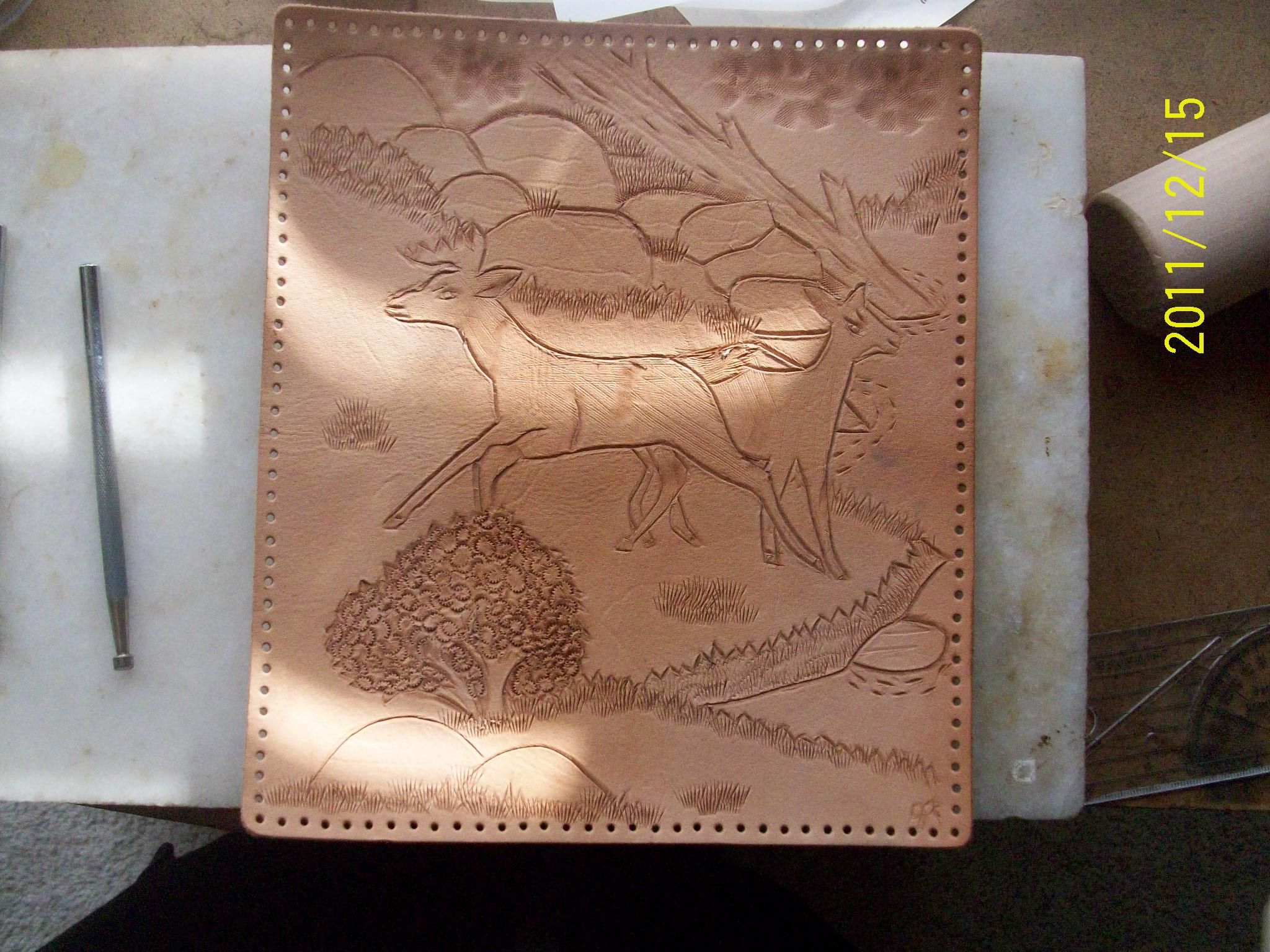 Leather Coaster : 11 Steps (with Pictures) - Instructables