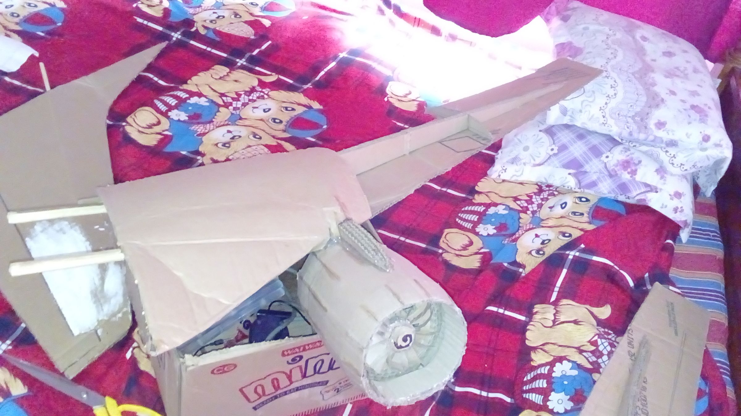 Boeing 737-800 Build Out of CARDBOARD : 9 Steps (with Pictures ...