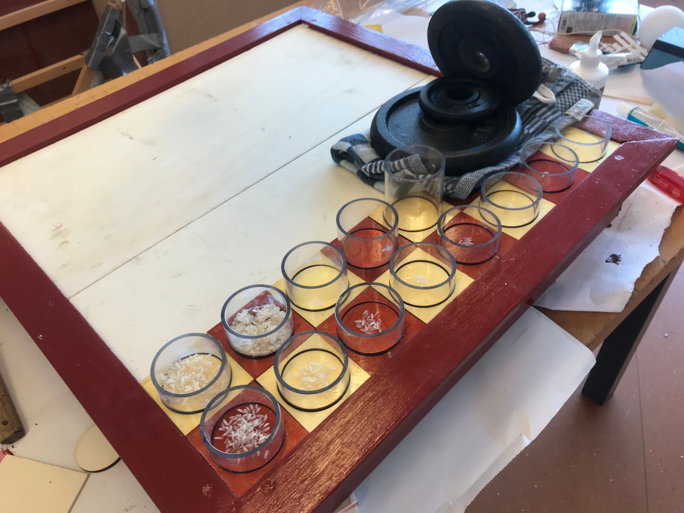 Chess Board With Rice: Exponential Growth : 11 Steps (with Pictures ...