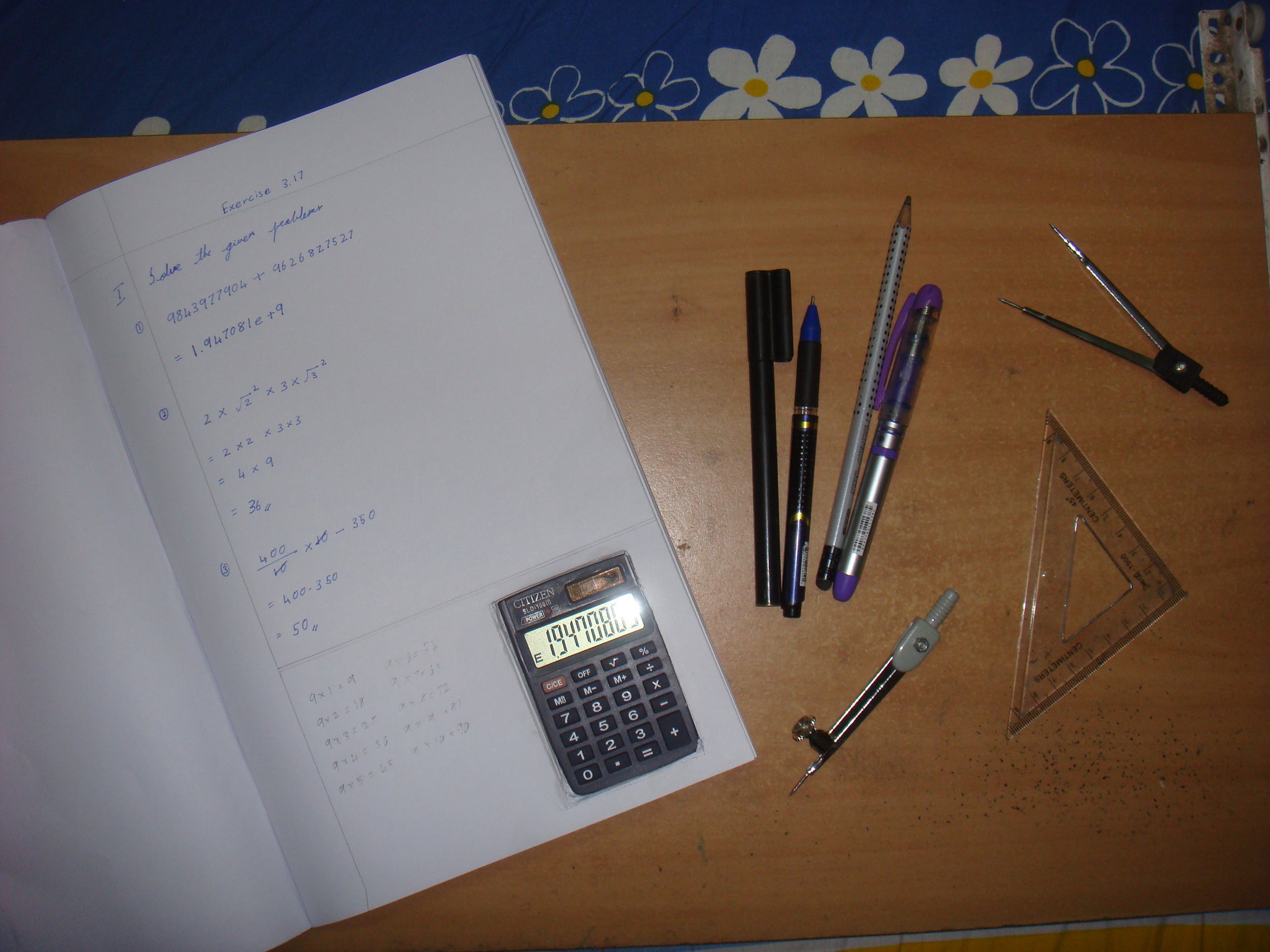 A All in One Mathematics Notebook : 4 Steps - Instructables