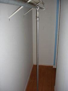 Super Strong Clothes Hanging Bar for Your Closet, on a Budget : 5 Steps ...