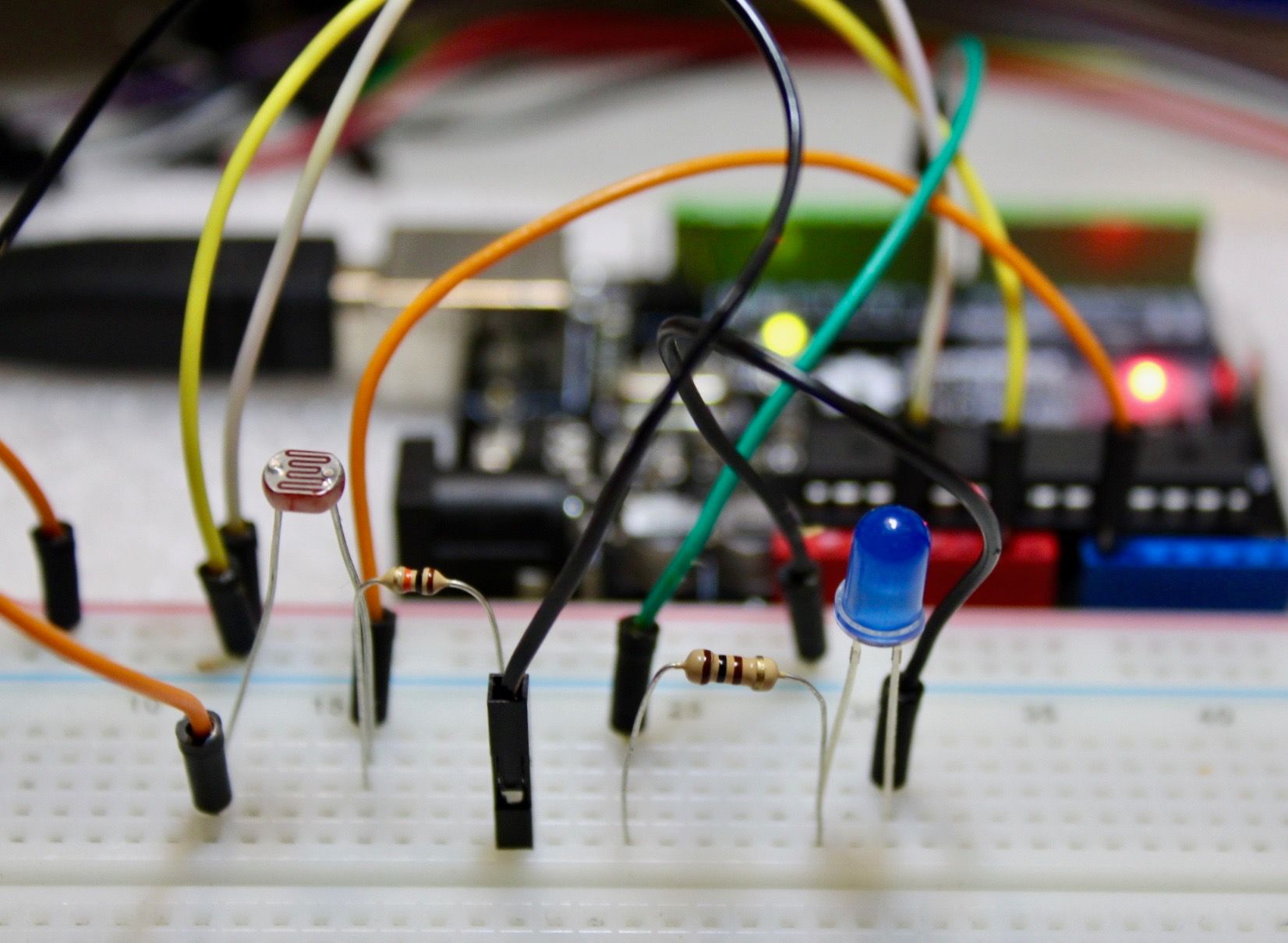 Interfacing Light Dependent Resistor With Arduino Uno : 4 Steps (with ...