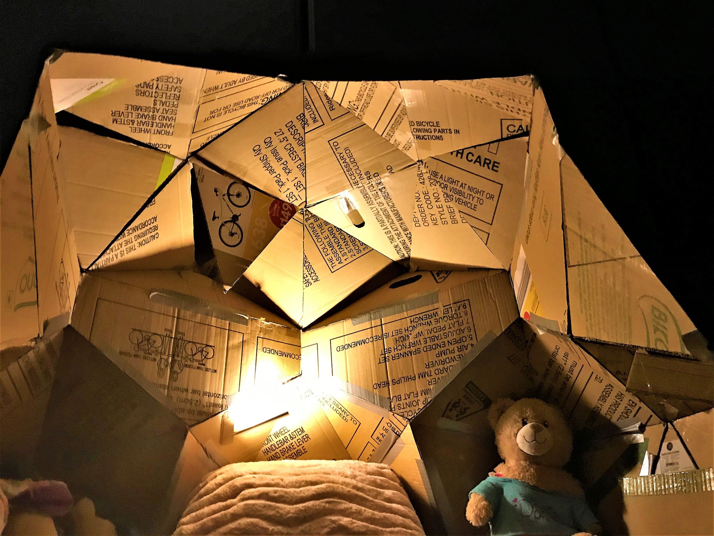 DIY Cardboard Lunar Dome : 10 Steps (with Pictures) - Instructables