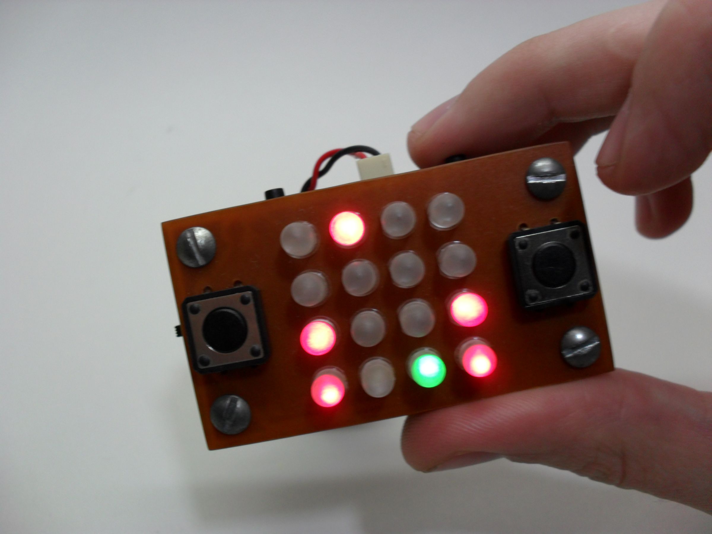 Portable Led Game System : 12 Steps (with Pictures) - Instructables