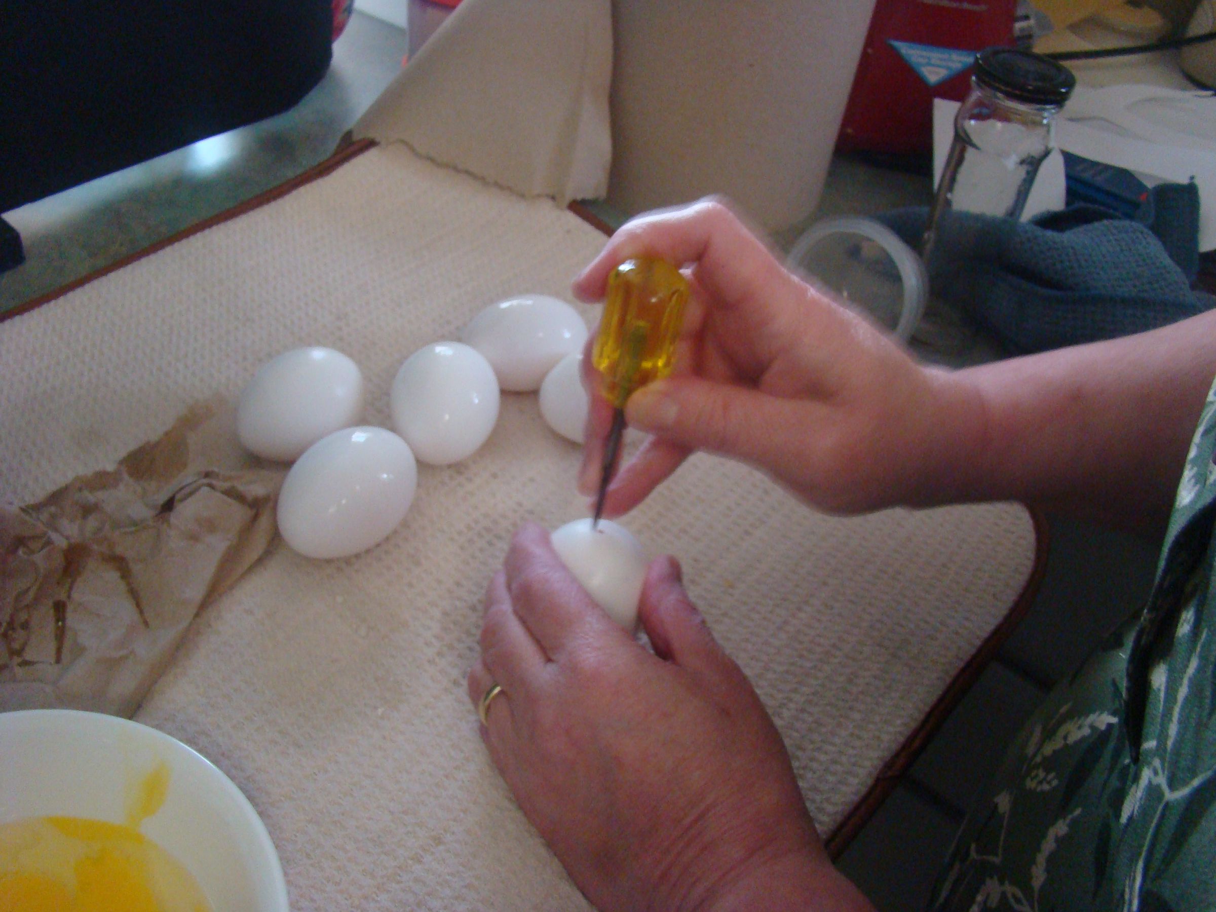 How to Blow Egg Out of Egg Shells : 8 Steps (with Pictures) - Instructables