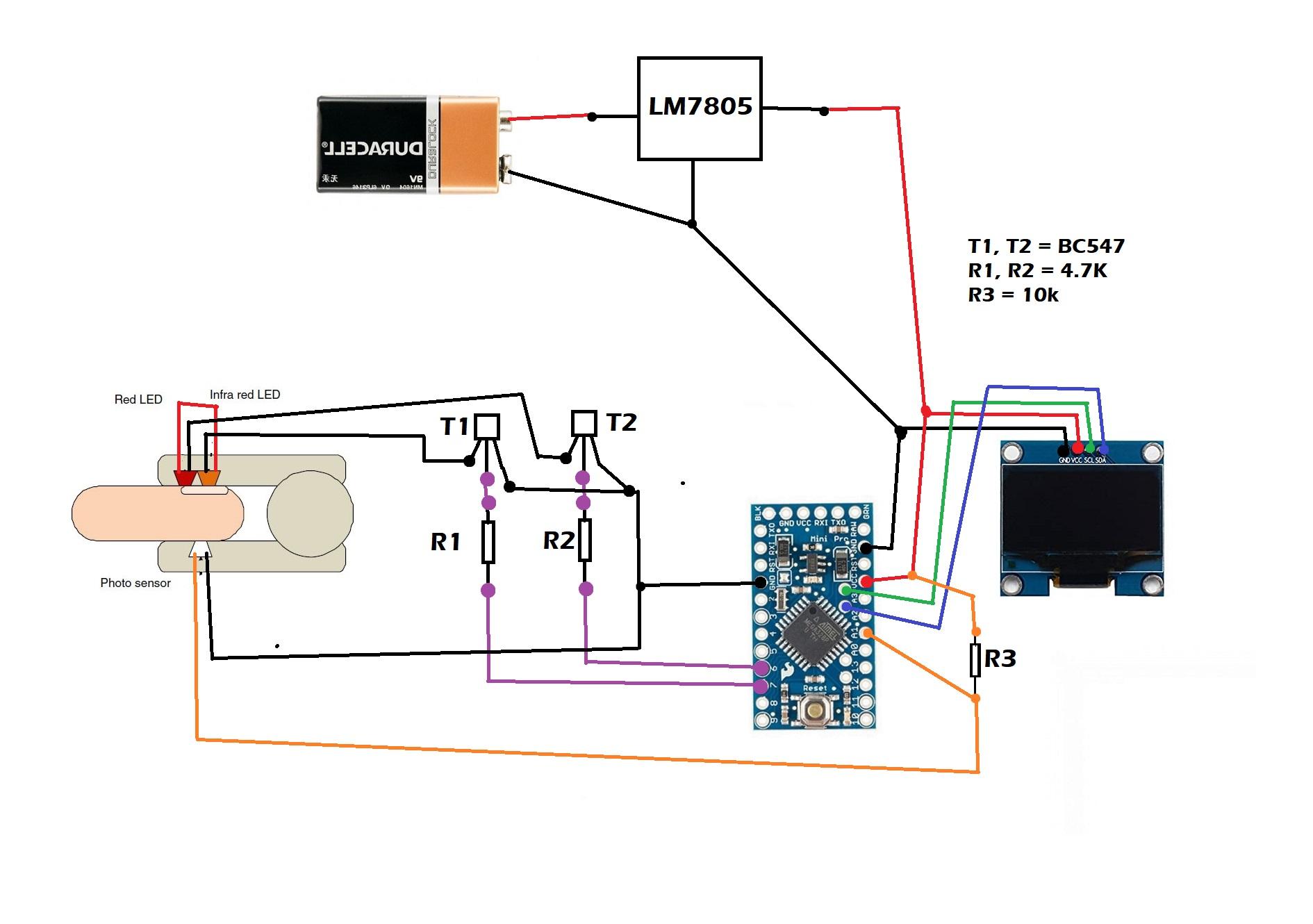 DIY Pulse Oximeter : 7 Steps (with Pictures) - Instructables