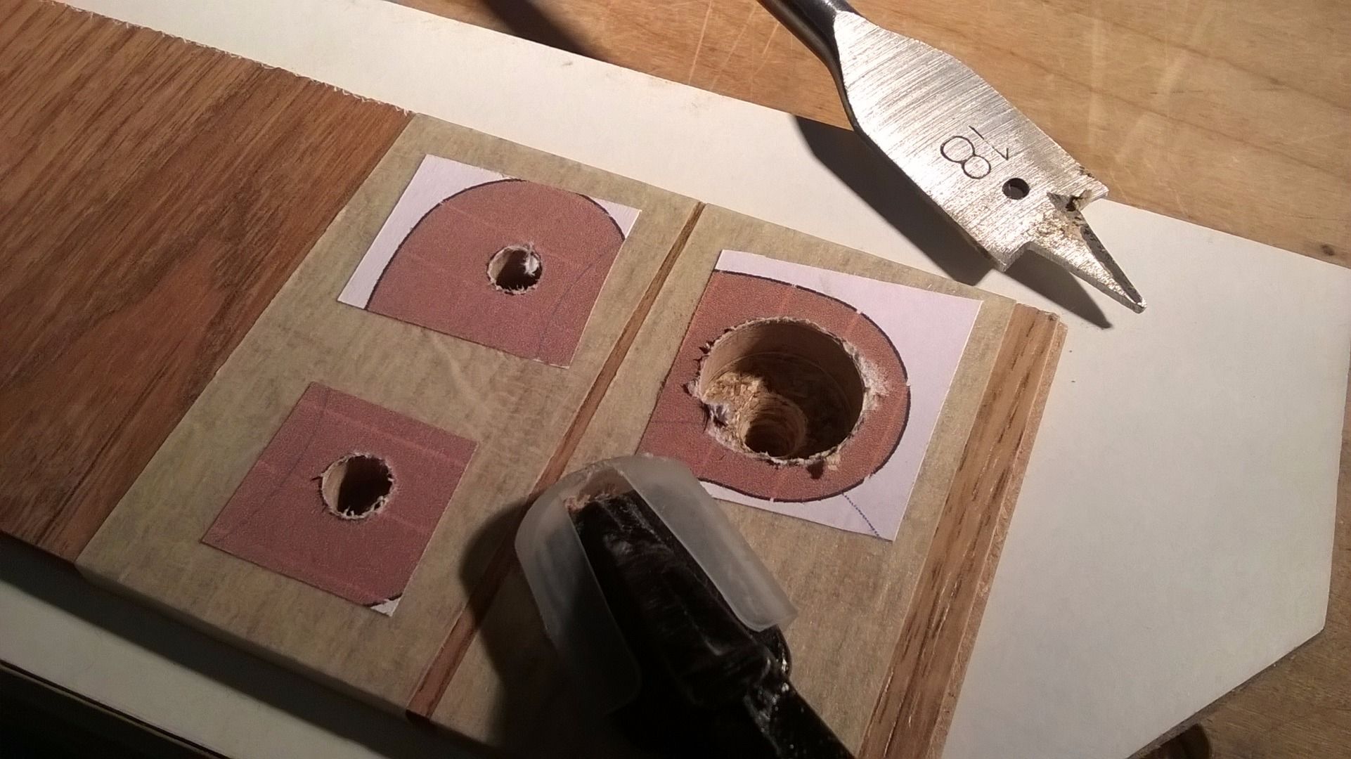 Wooden Precision Mini Router Base for Rotary Tool (with Cardboard ...