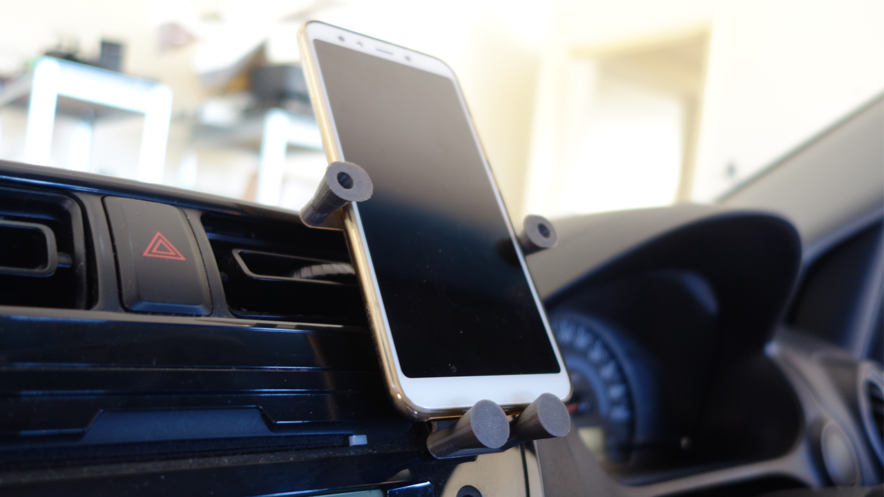 3D Printed Gravity Powered Mechanical Car Phone Mount : 15 Steps (with ...