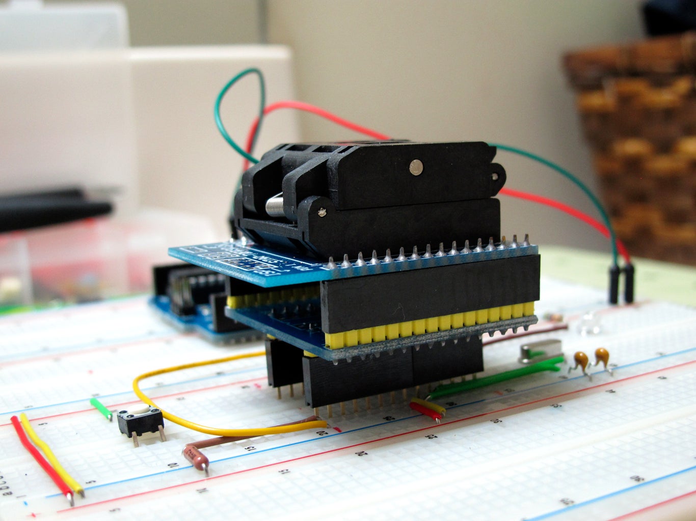 Burn Arduino Bootloader On Atmega 328 Tqfp And Dip Chips On Breadboard 6 Steps With Pictures