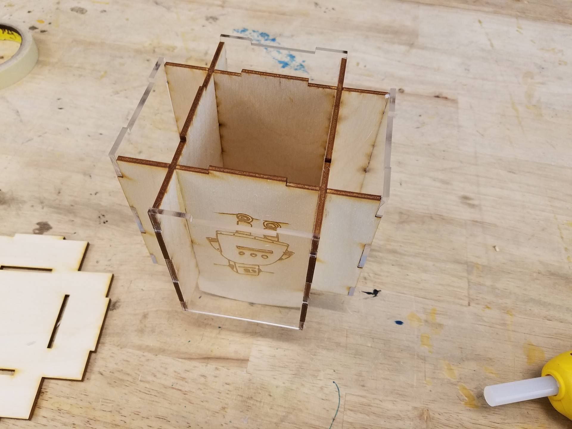 Laser Cut Remote Caddy : 3 Steps - Instructables