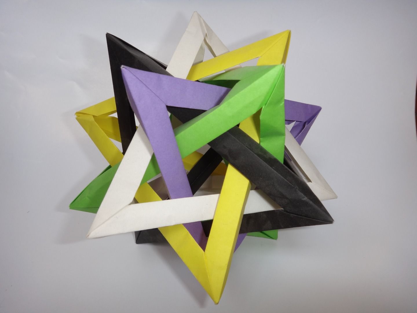 The Math and Art in Origami - How to Make Geometric Wireframes : 6 ...