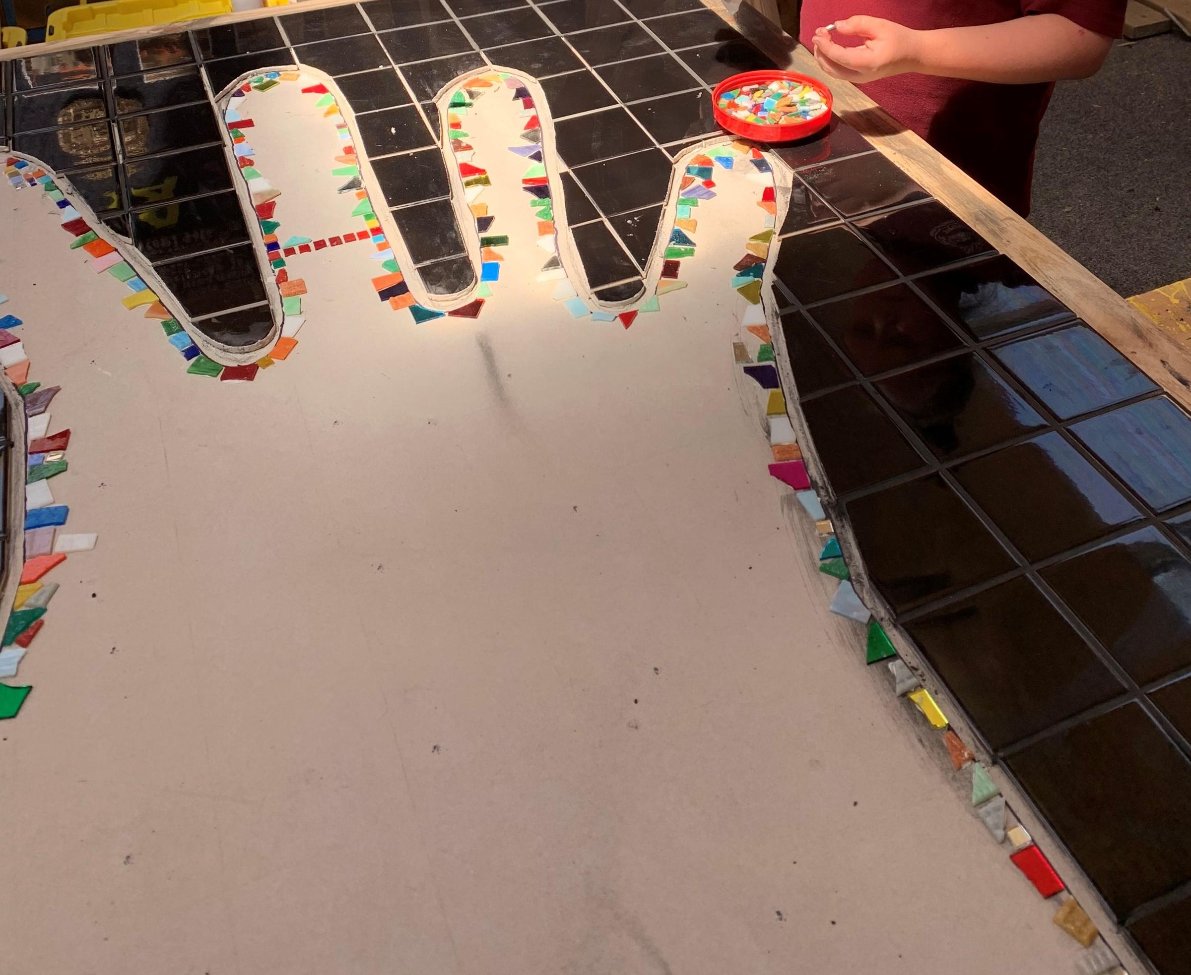 Mosaic Hand Art : 8 Steps (with Pictures) - Instructables