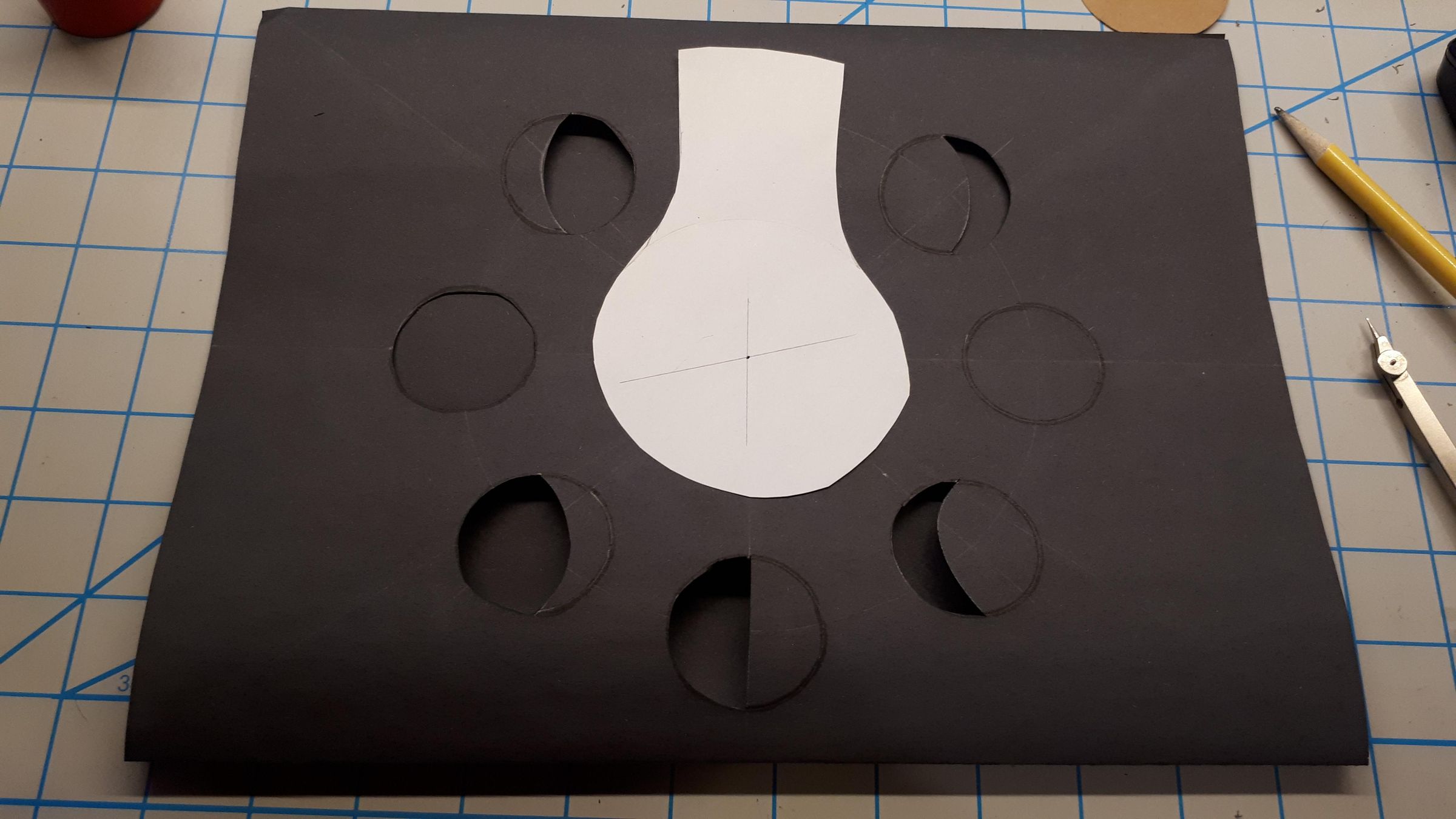 Phases of the Moon Wheel : 13 Steps (with Pictures) - Instructables