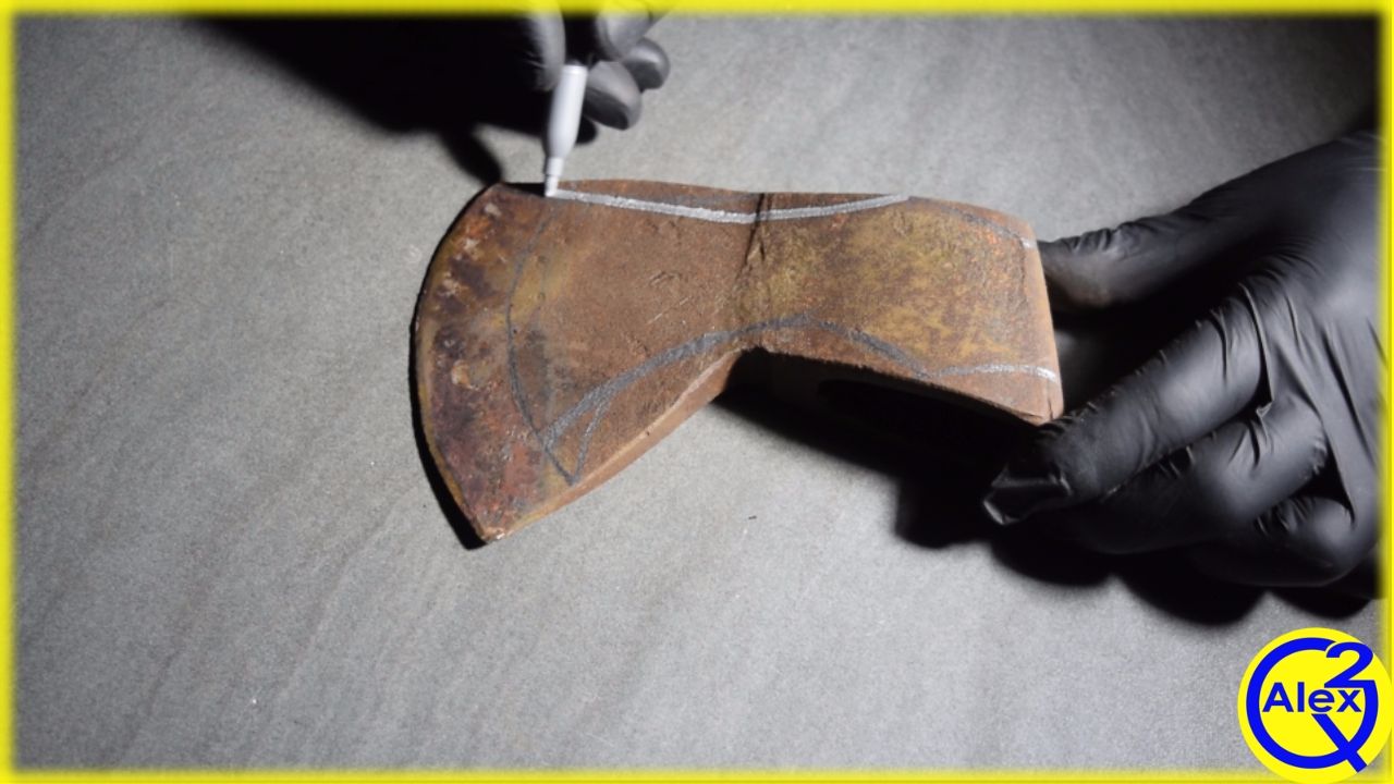 How to Make a Viking Style Axe From an Old Rusty Axe - No Forging : 16 ...