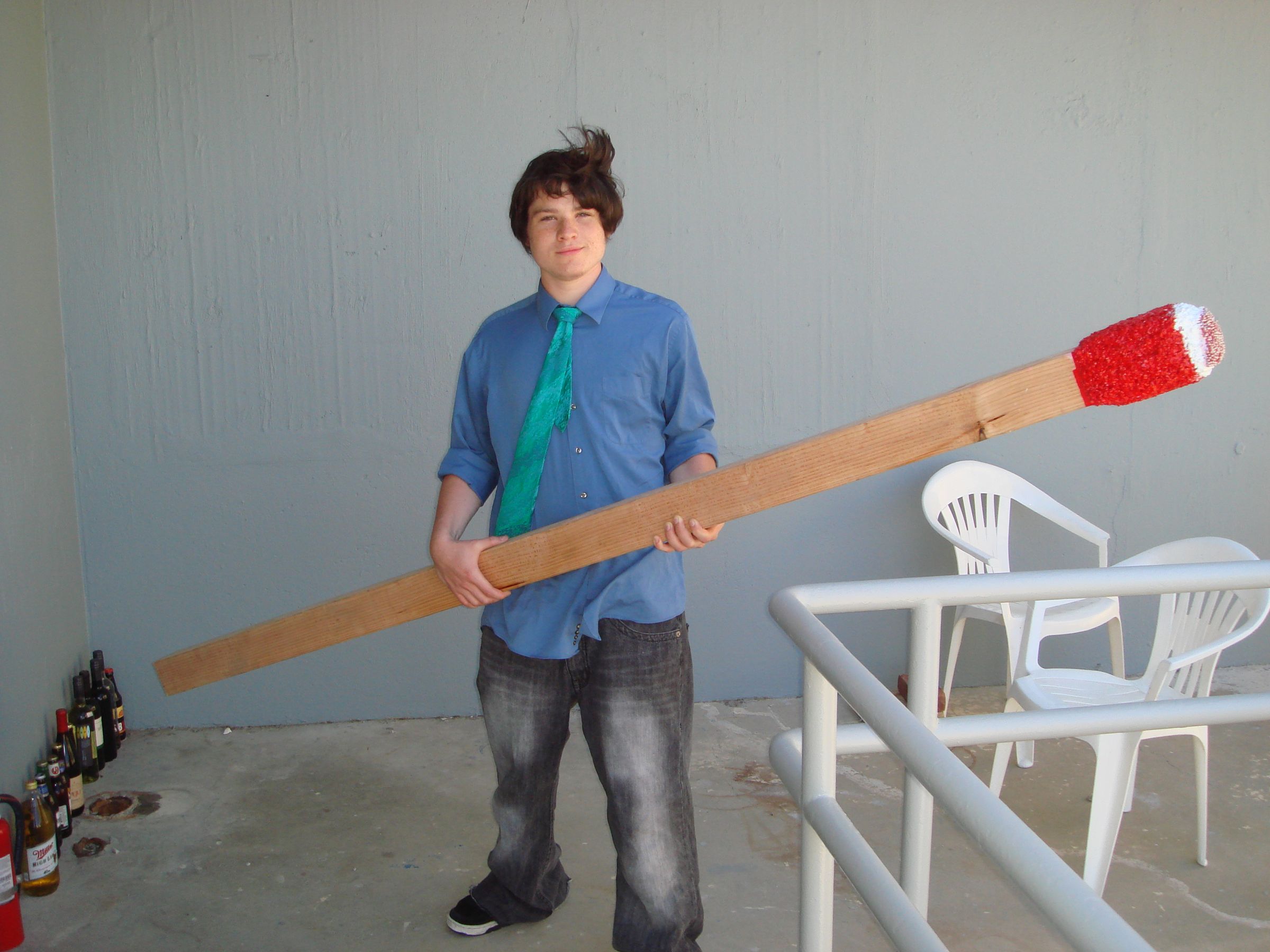 Giant Match : 13 Steps (with Pictures) - Instructables