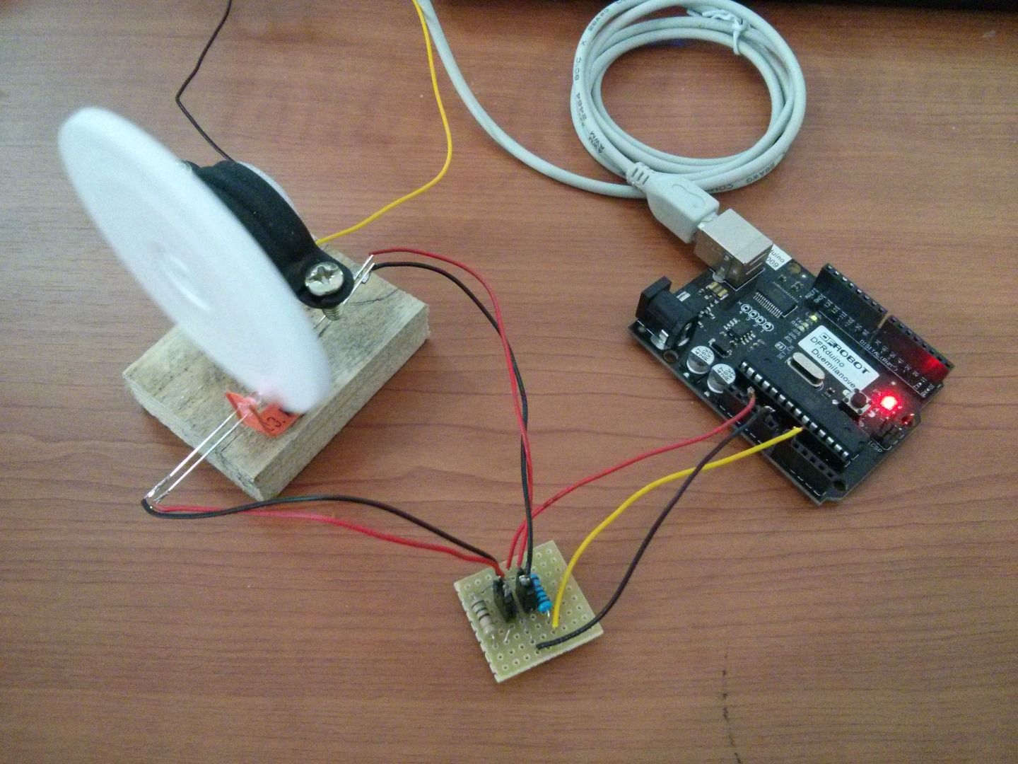 Infrared Tachometer Using Arduino : 4 Steps (with Pictures) - Instructables