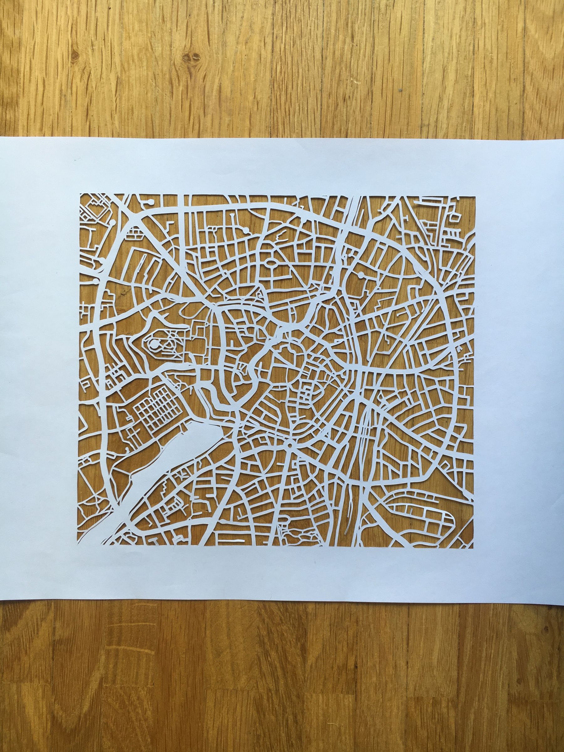 Paper Lace Map : 14 Steps (with Pictures) - Instructables