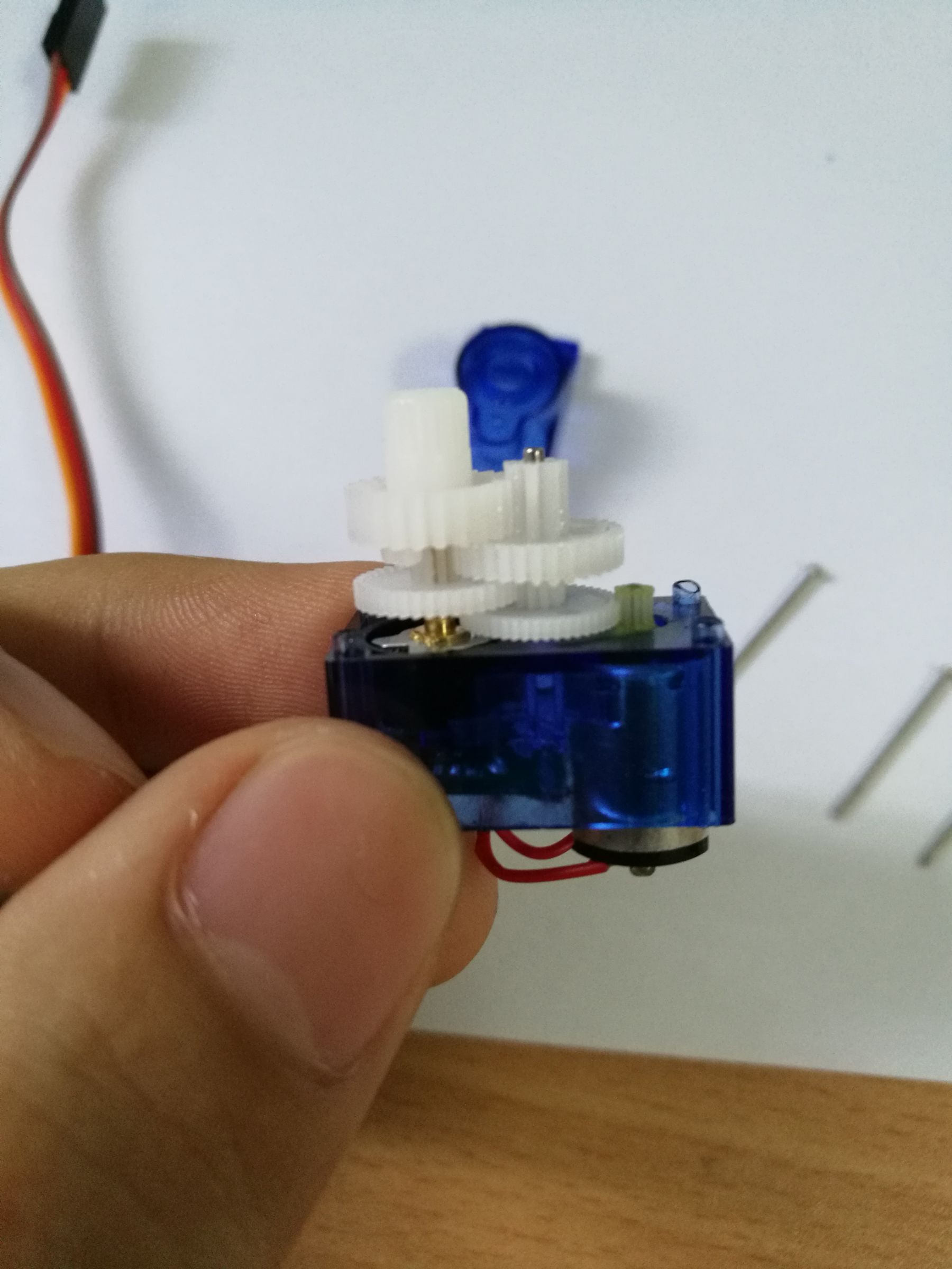 How to Modify a Micro Servo Motor (SG90) for Continuous Rotation : 6 ...