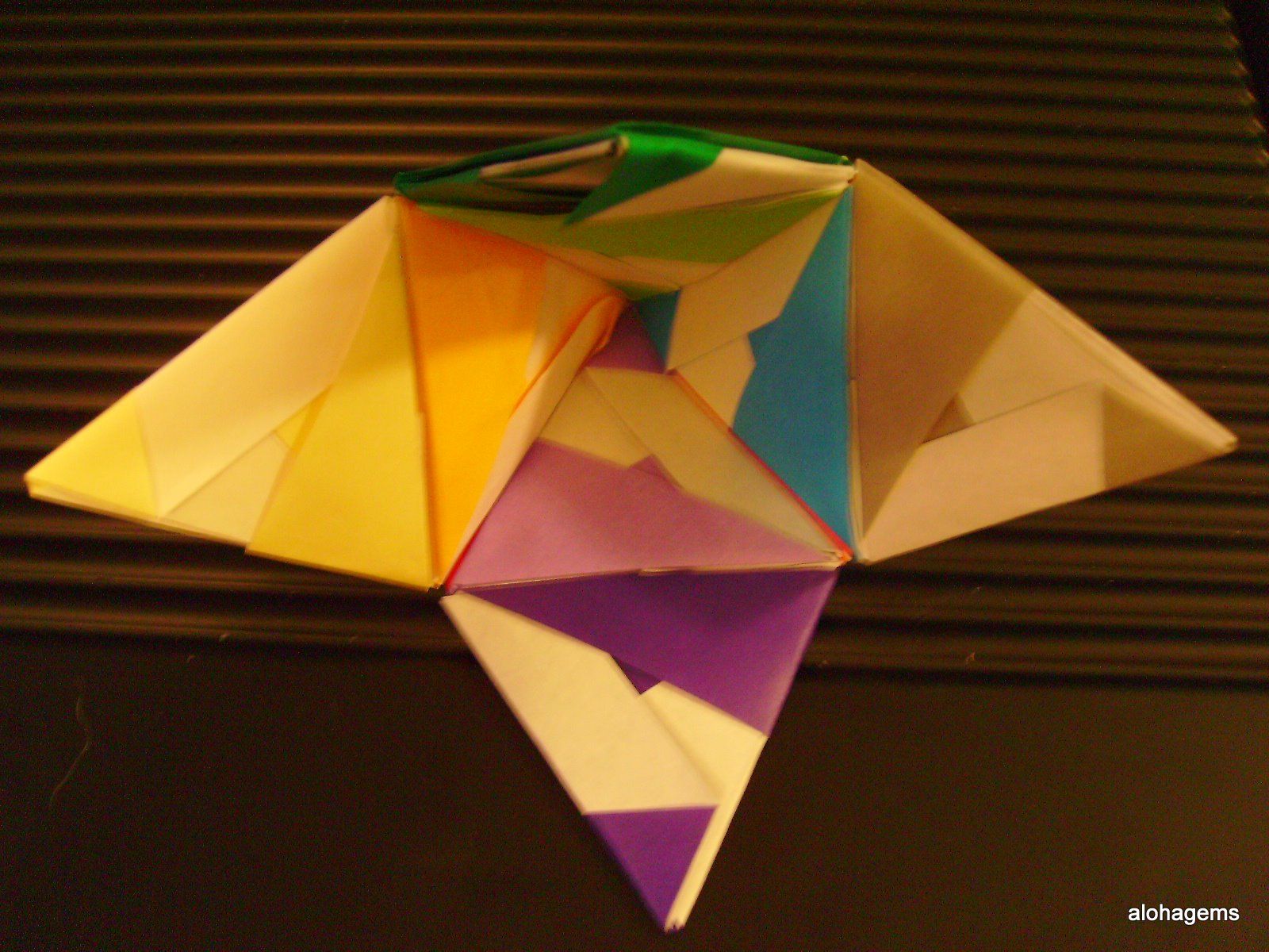 Origami of Platonic Solids: Octahedron : 8 Steps (with Pictures ...