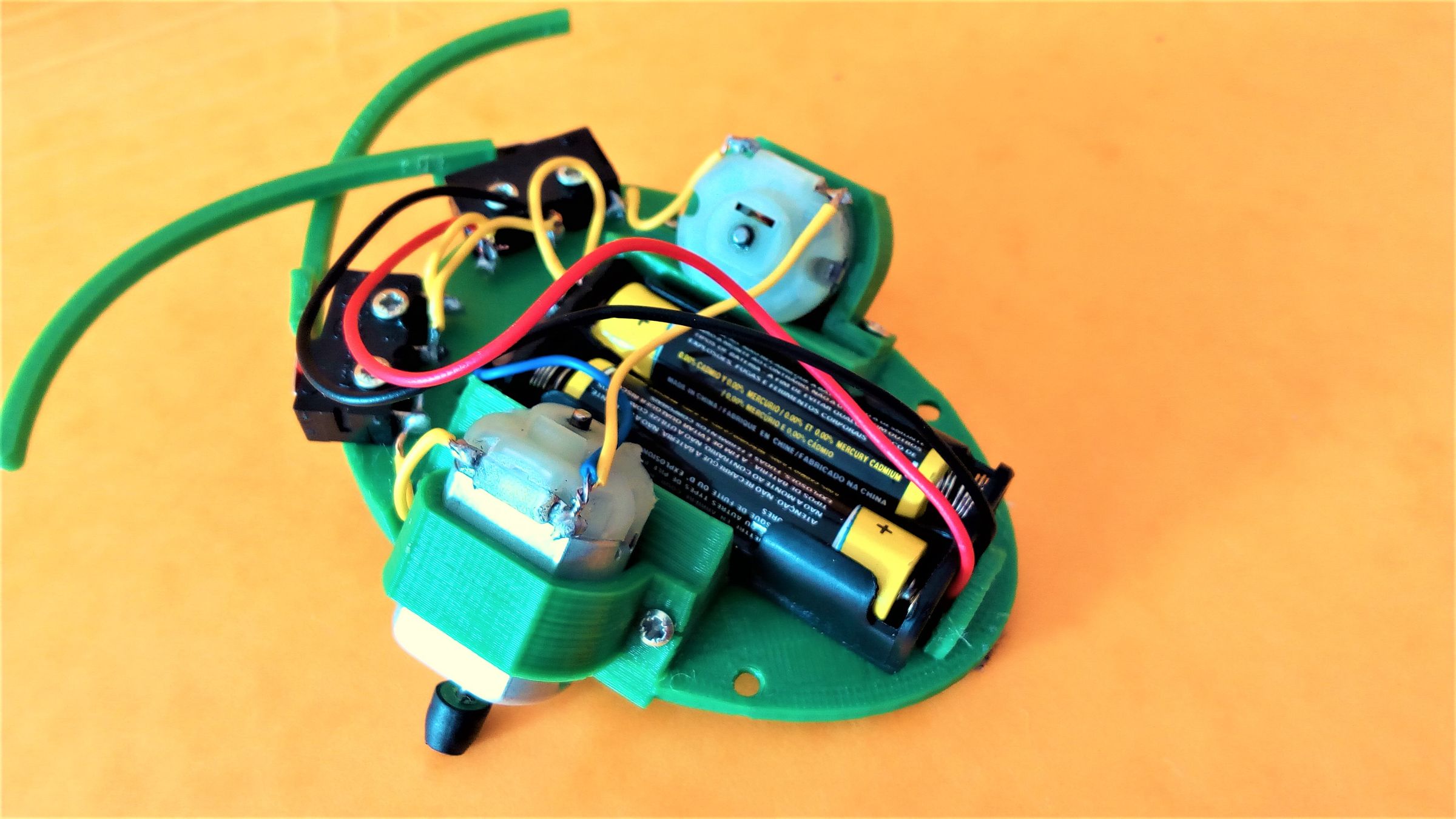 BichoBot, 3D Prited BeetleBot Robot : 3 Steps (with Pictures ...